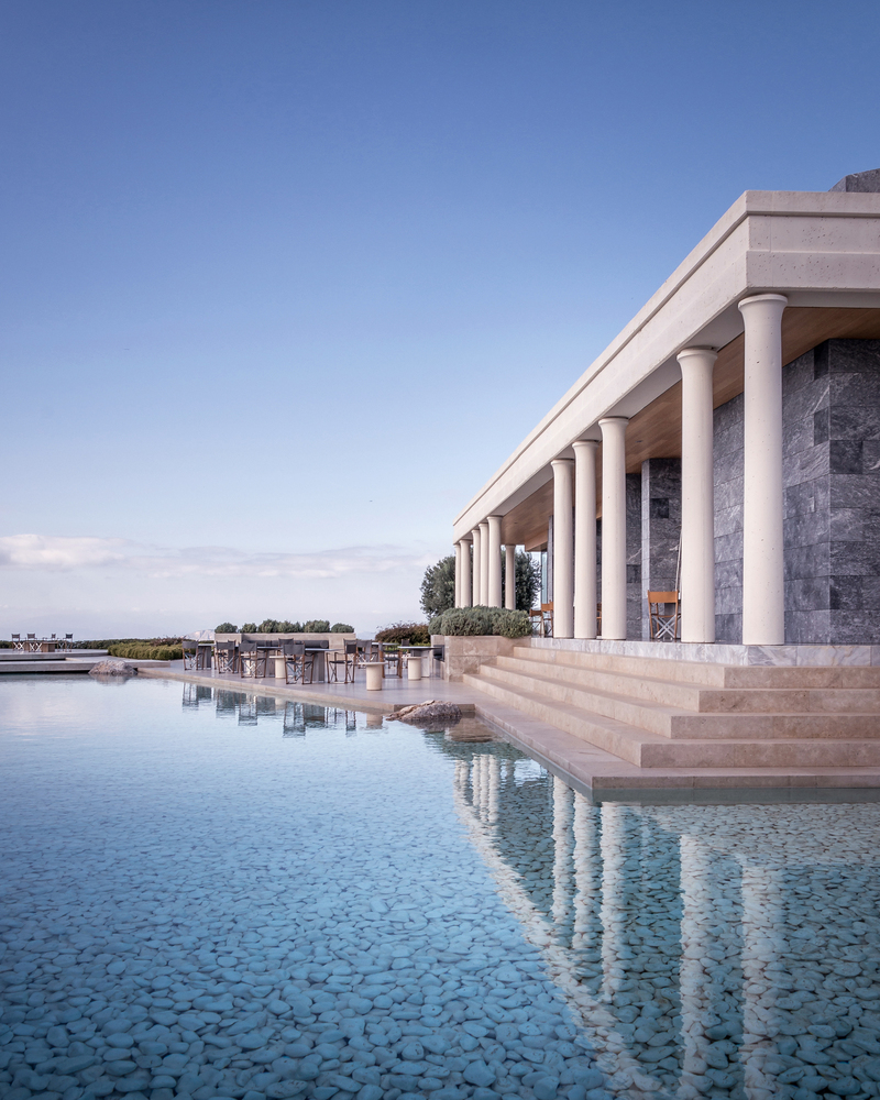 Gallery of Amanzoe Luxury Hotel & Villas / Edward Tuttle ...