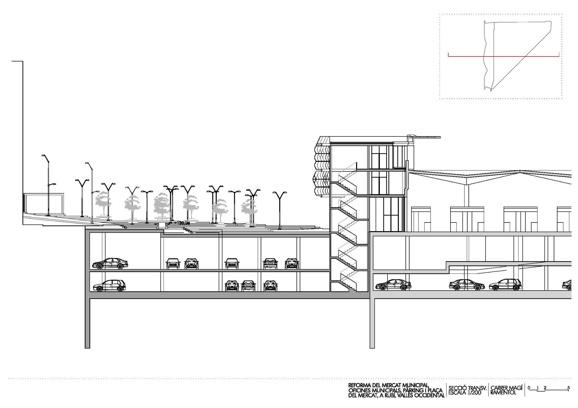 Gallery of Markets: Examples in Plan and Section - 39