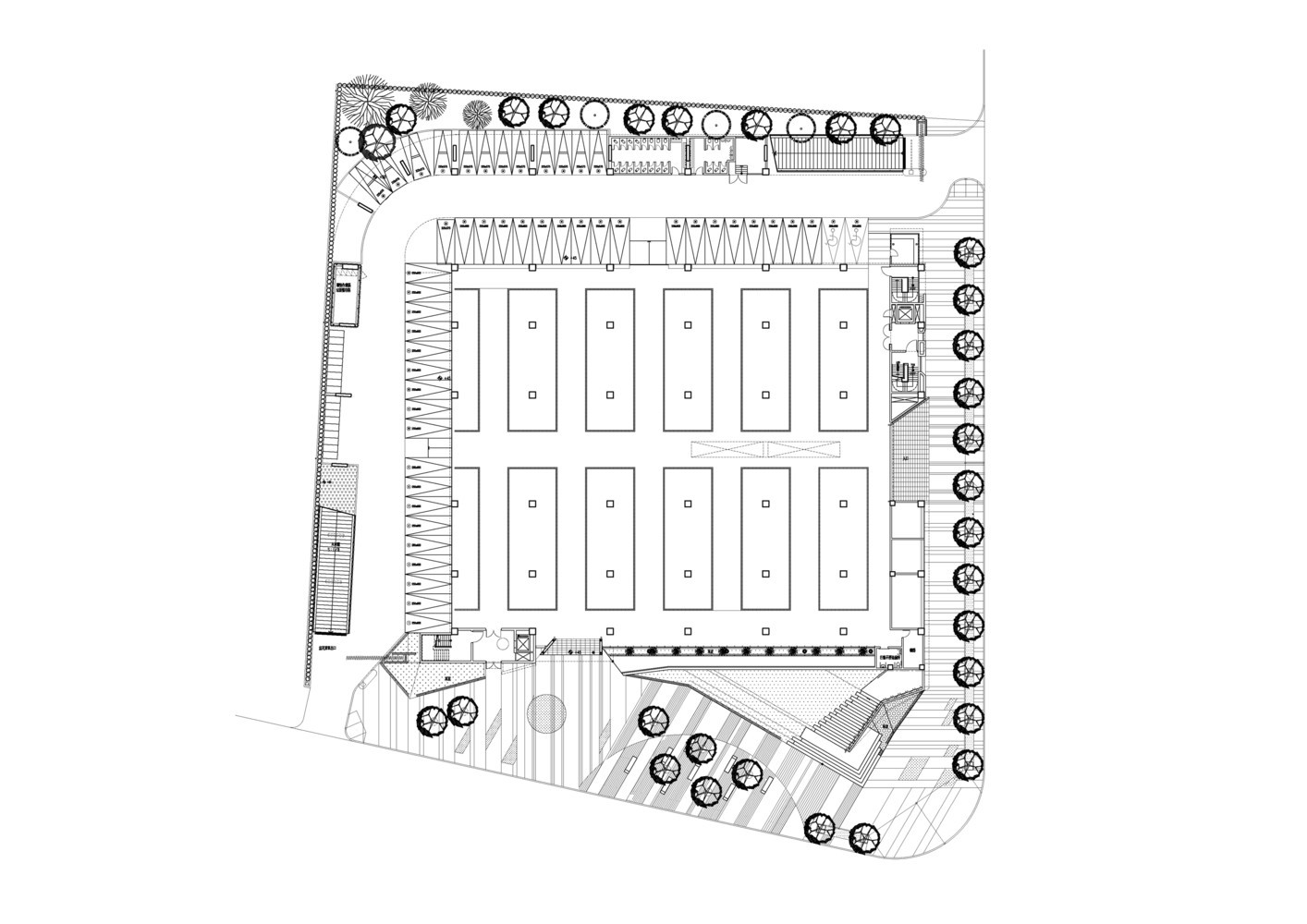 Gallery of Markets: Examples in Plan and Section - 50