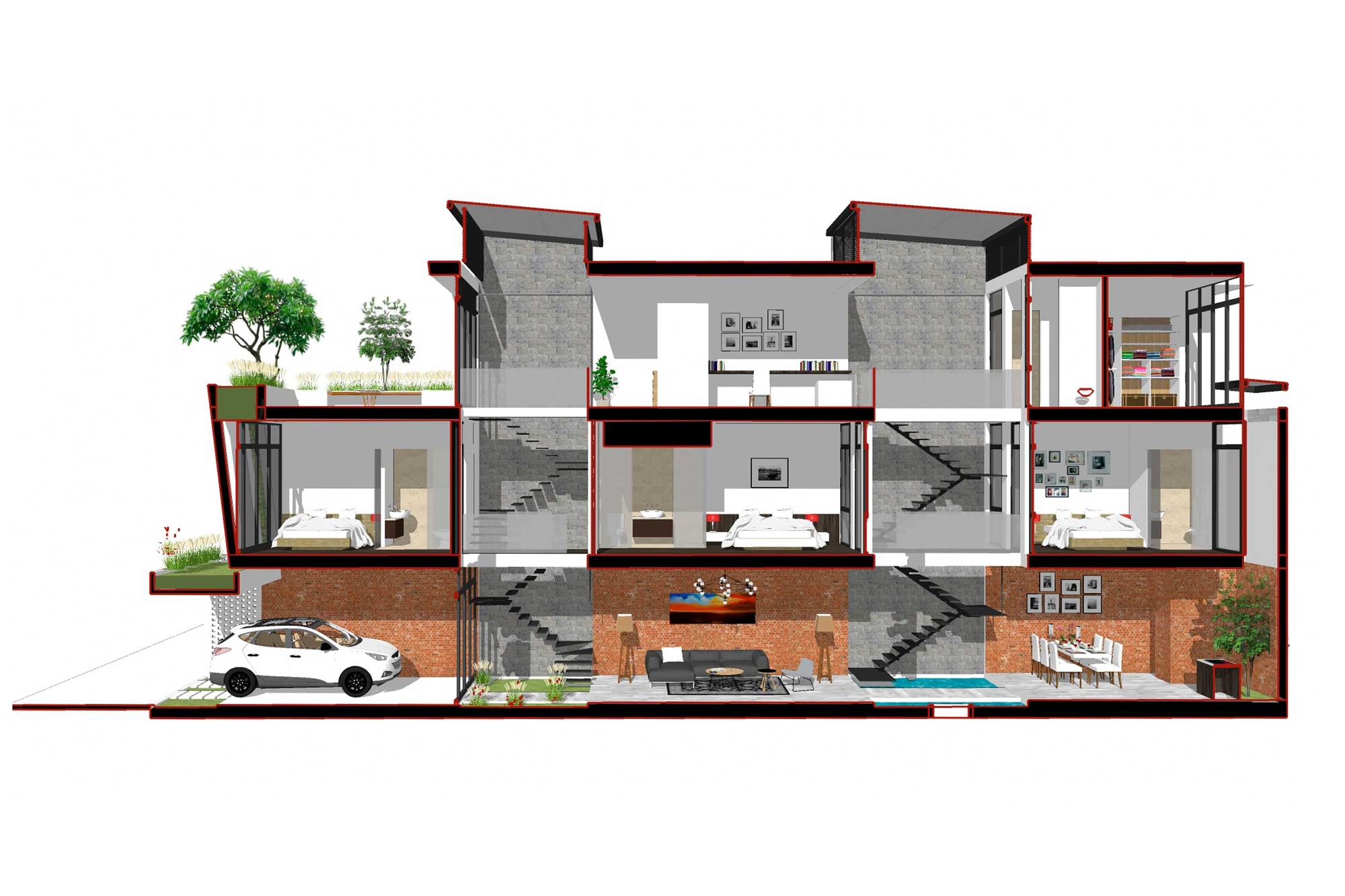 Gallery of ThuBao's House / 85 Design - 44