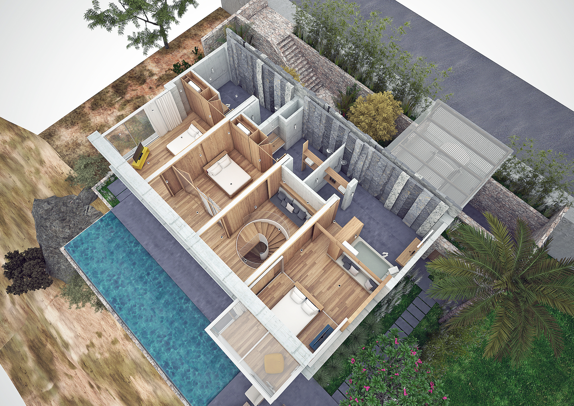 Gallery of Stone House / MM++ architects - 39