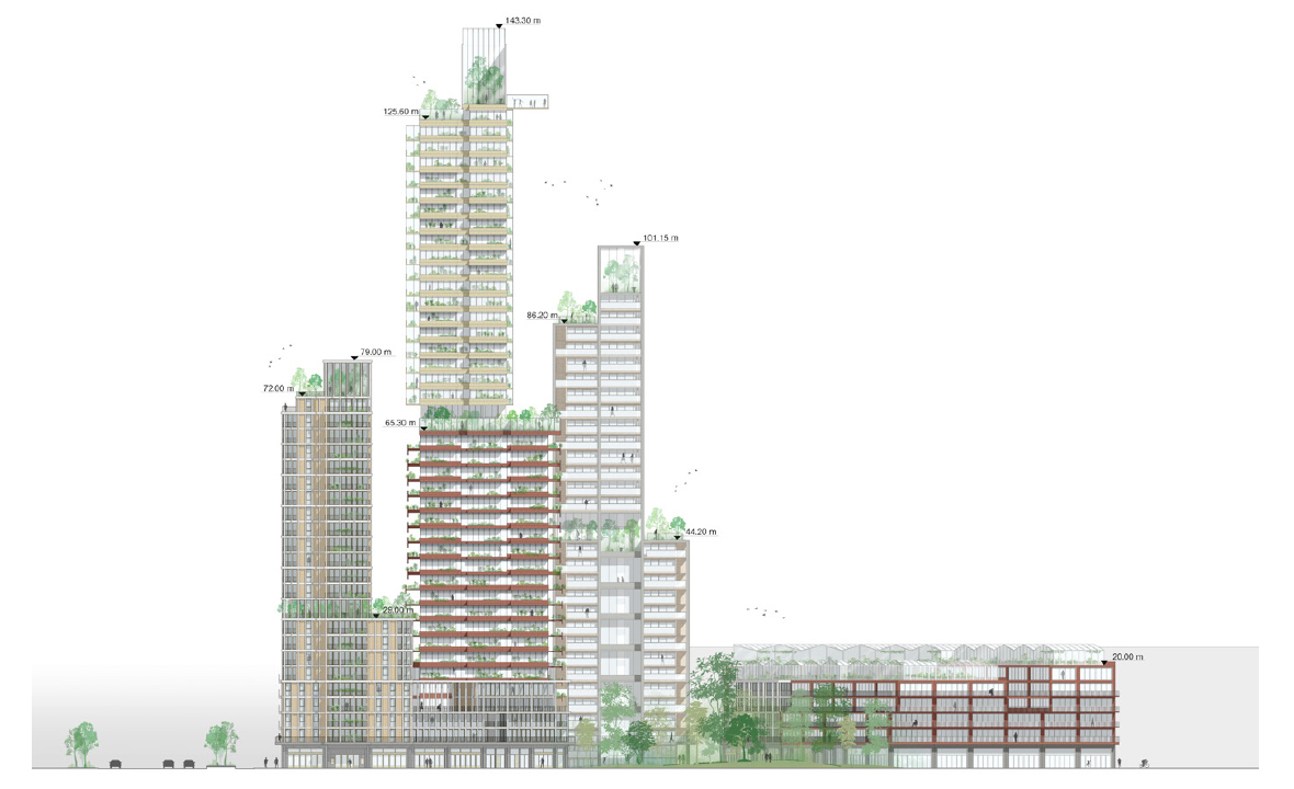 Gallery of Dutch Designers Create a New Vertical Village for the ...