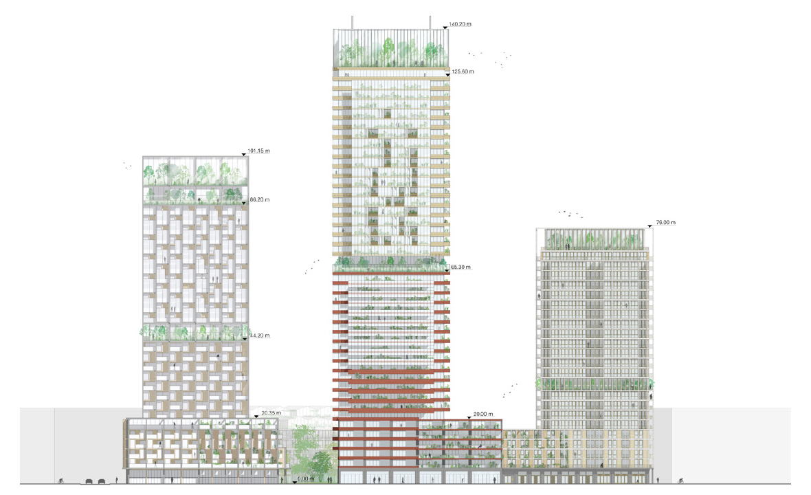 Gallery of Dutch Designers Create a New Vertical Village for the ...