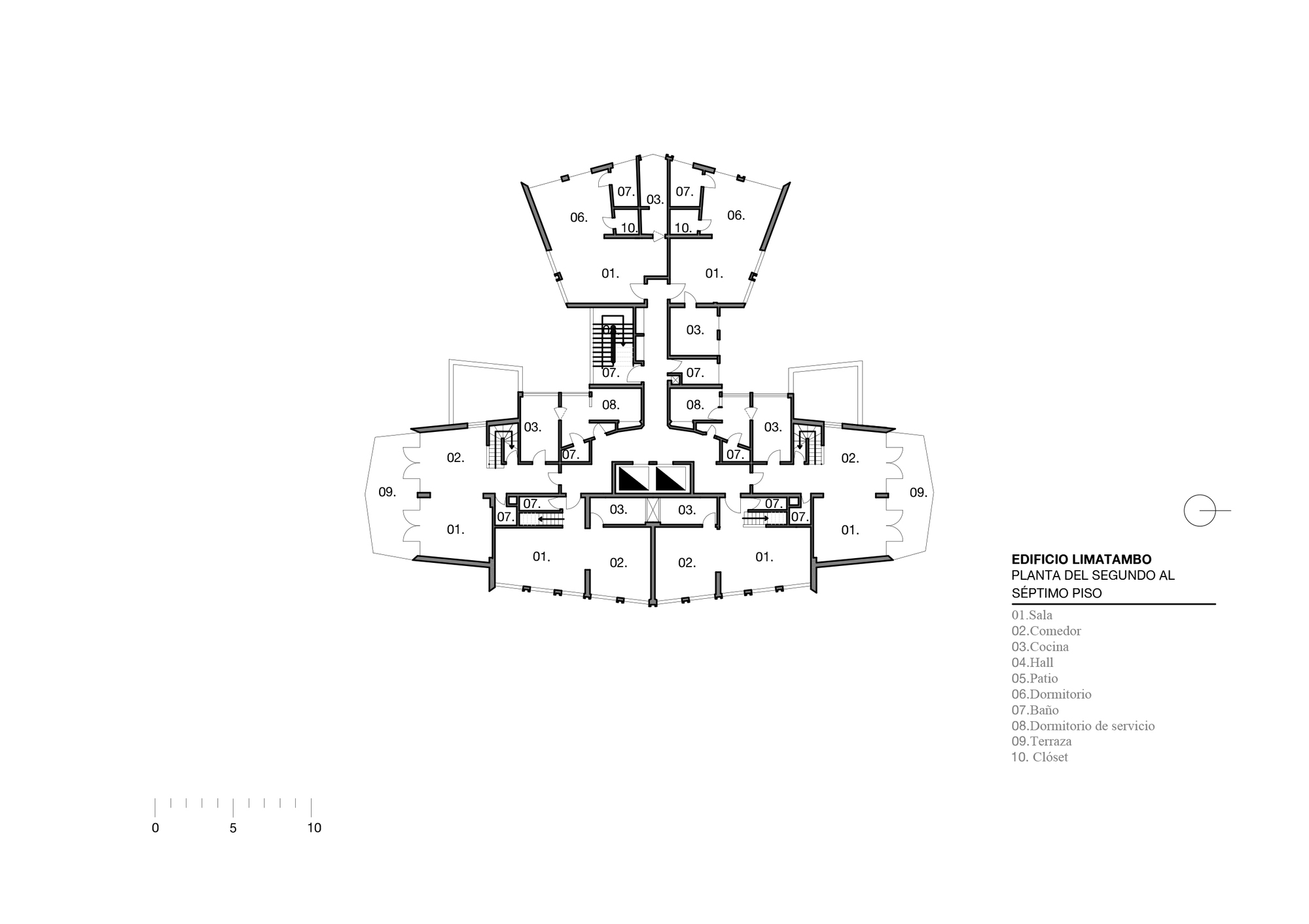 Galería de Clásicos de Arquitectura: Edificio Limatambo / Enrique Seoane Ros - 5