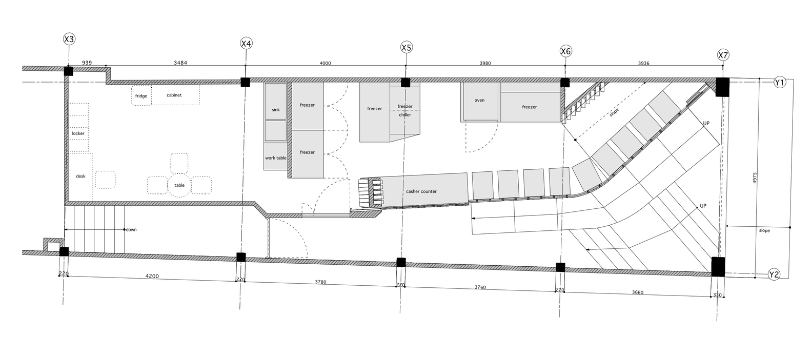 Gallery of Retail Stores Under 100 Square Meters: Examples in Plan and ...
