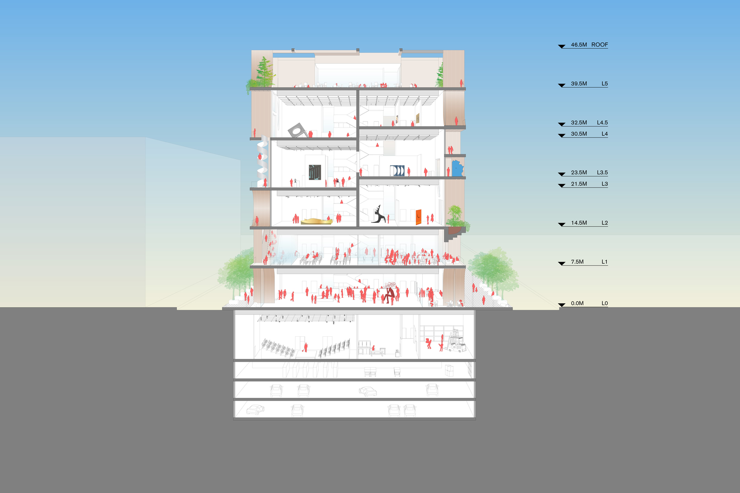 Gallery of WORKac Selected to Design the New Beirut Museum of Art - 11