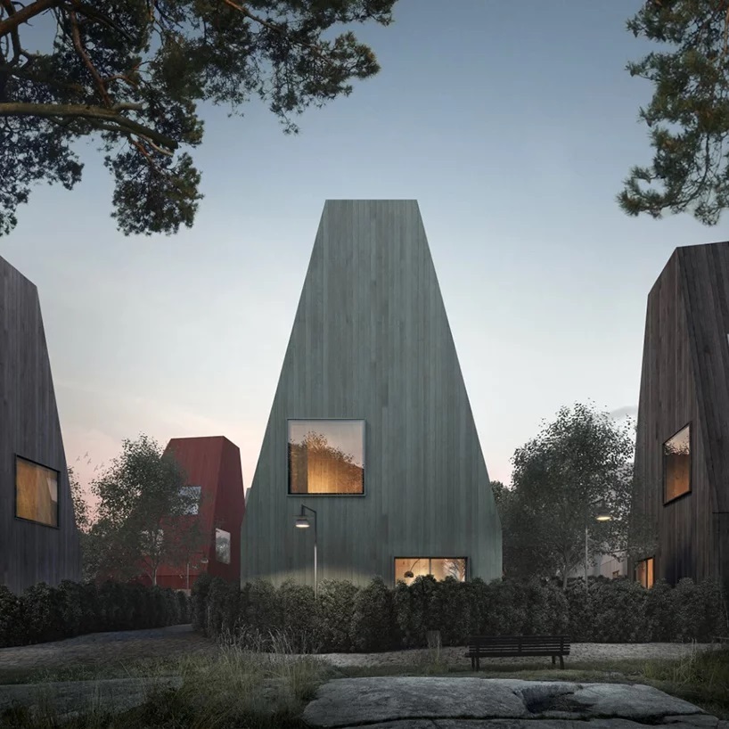 Gallery of Tham & Videgård Reinvent Swedish Timber Row Houses - 4