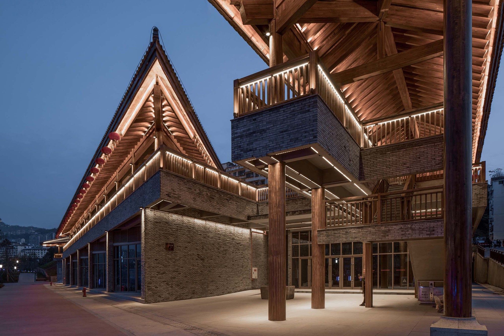 Gallery of Yunyang Sifangjing Service Building / Tanghua Architect ...