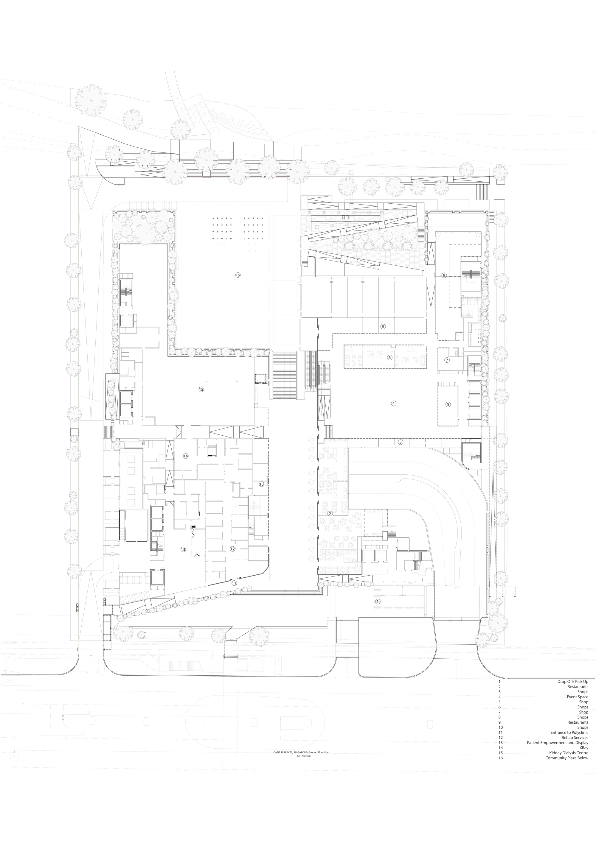 Gallery of Punggol Neighbourhood and Polyclinic / Serie Architects ...