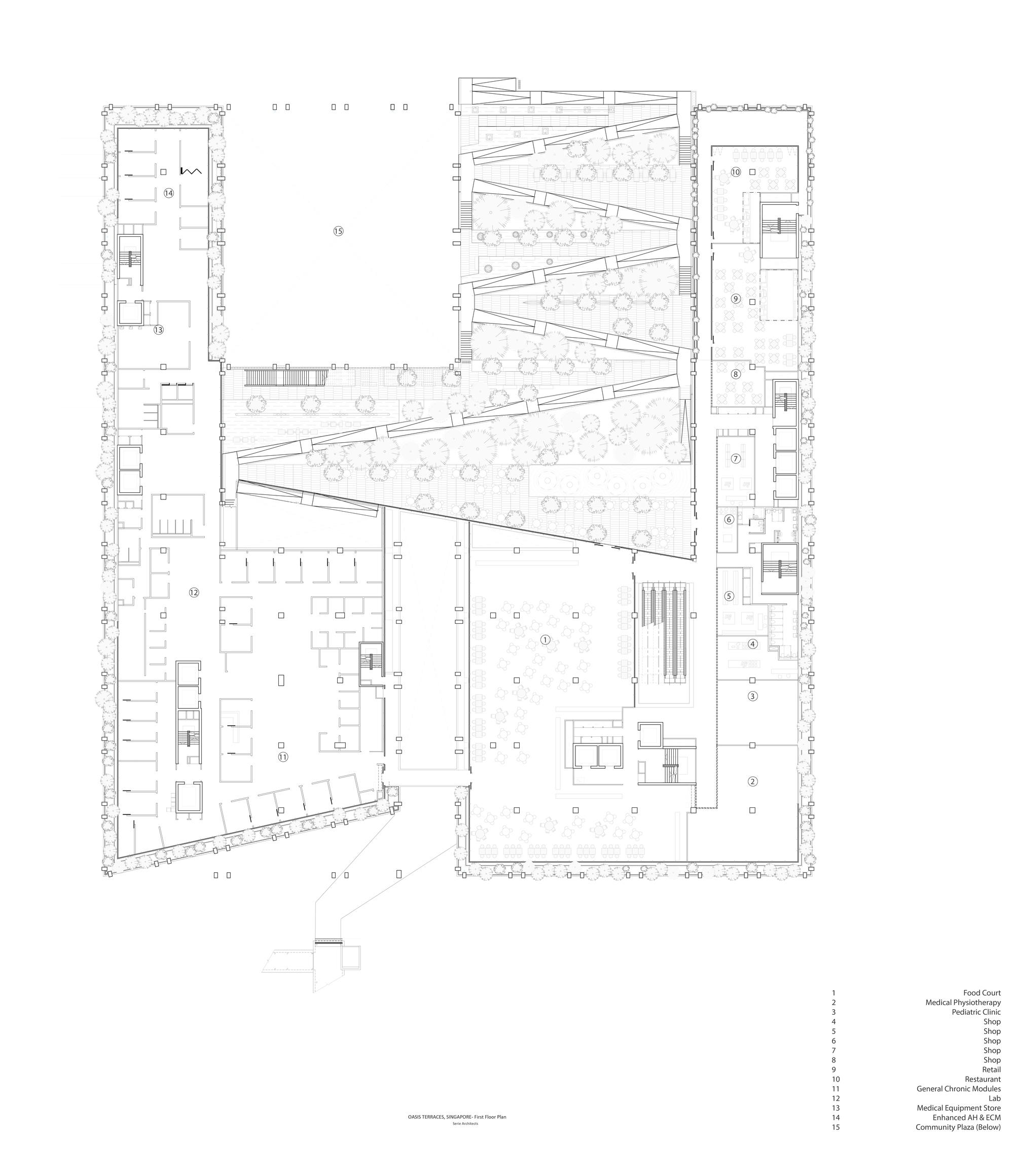 Gallery of Punggol Neighbourhood and Polyclinic / Serie Architects ...