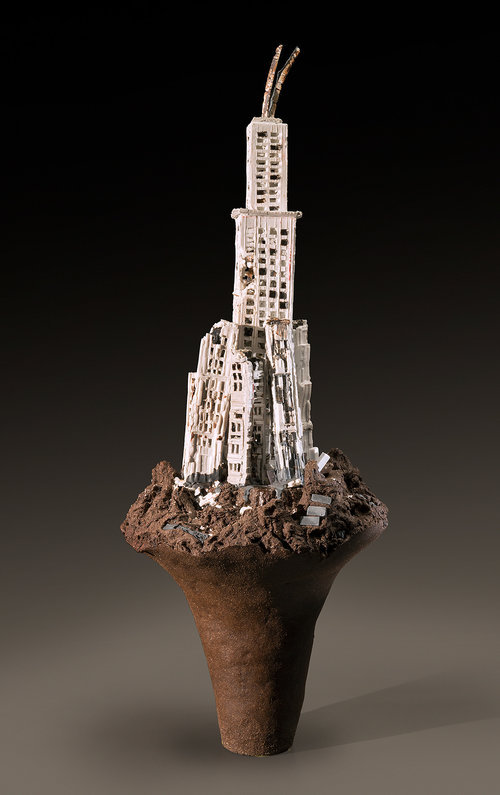 Gallery of Artist Explores Architectural Life Cycles Through Ceramics - 10