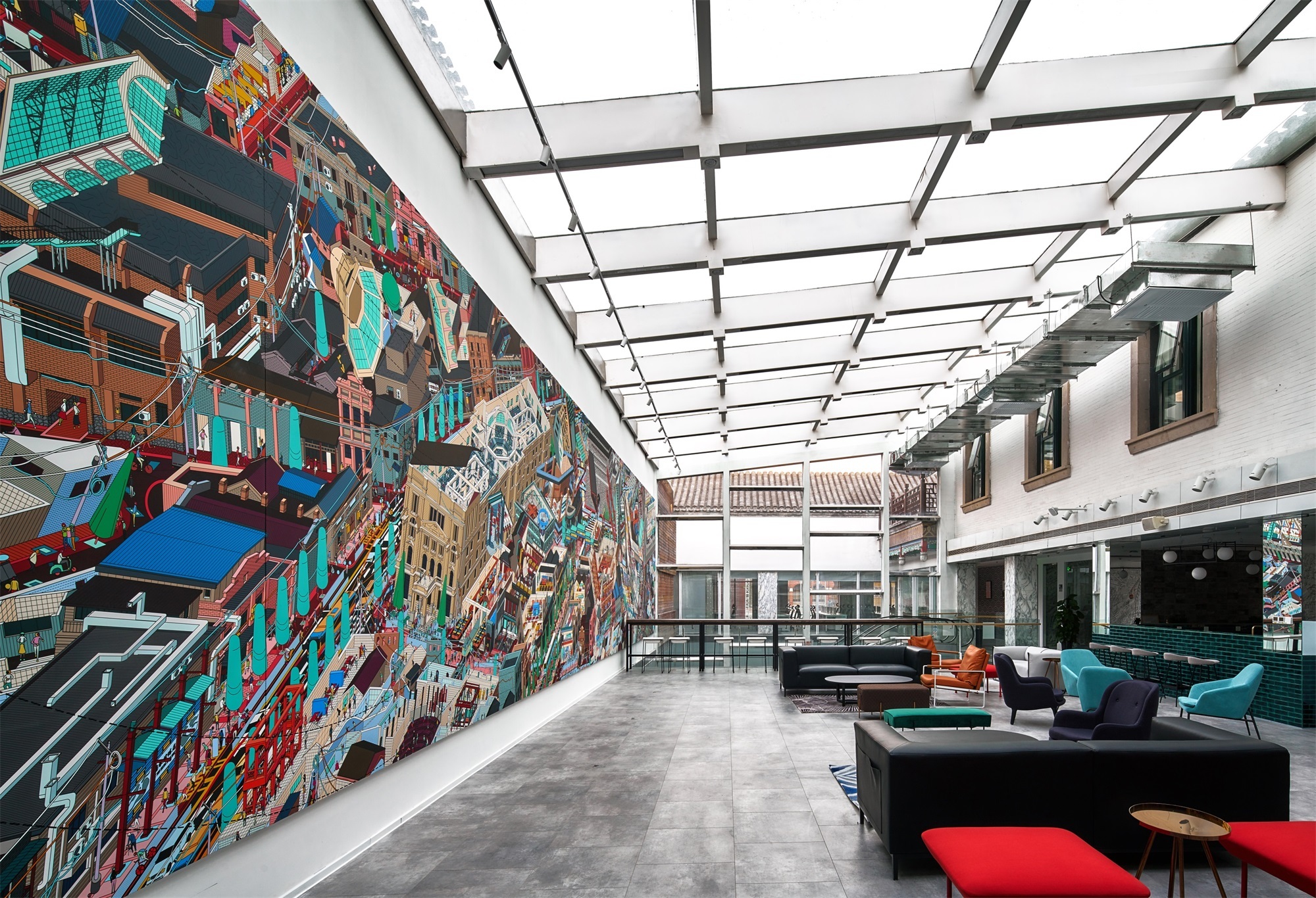 Gallery of DAS Transform Qianmen's Urban Composition into a Lively ...