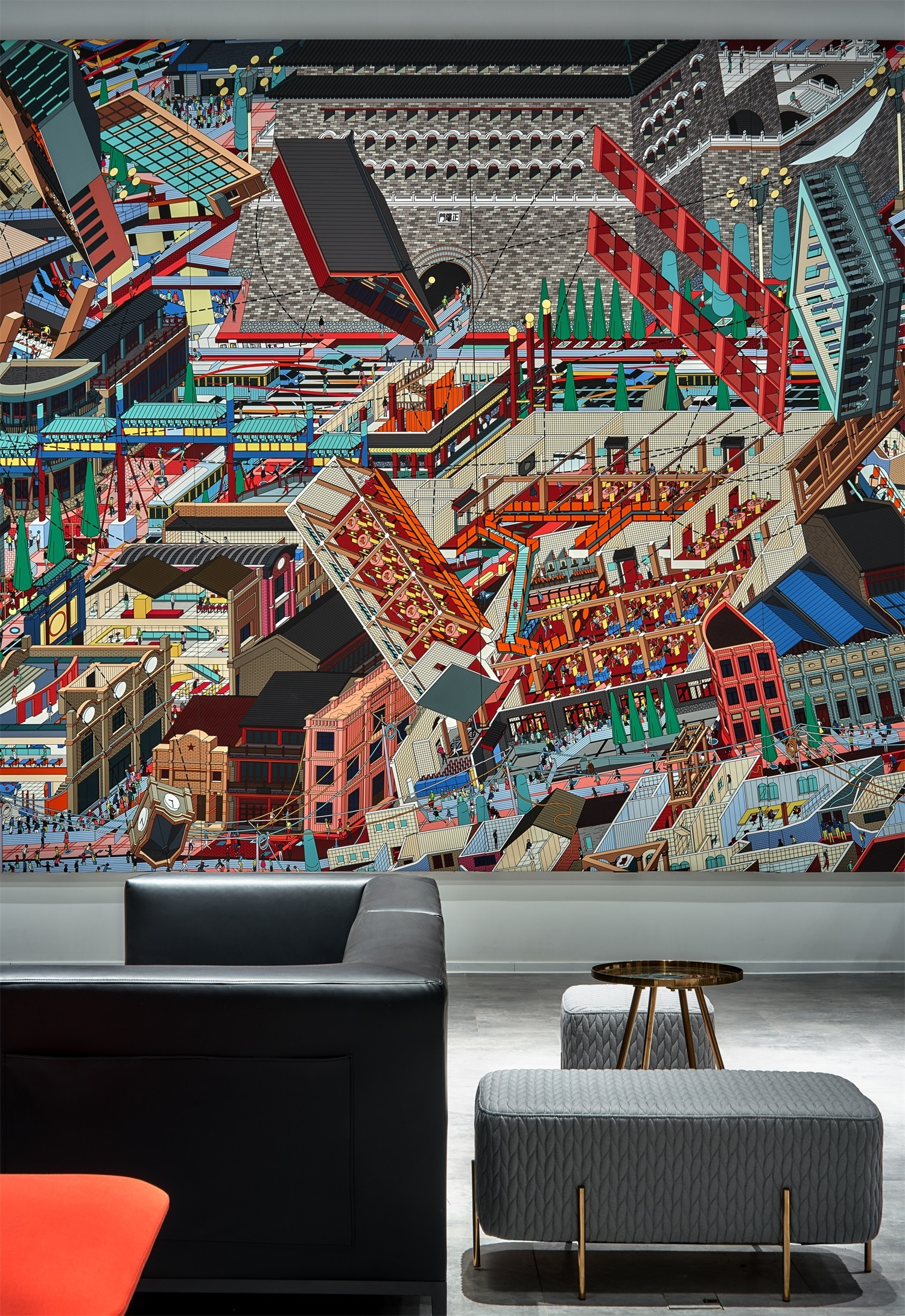 Gallery of DAS Transform Qianmen's Urban Composition into a Lively ...