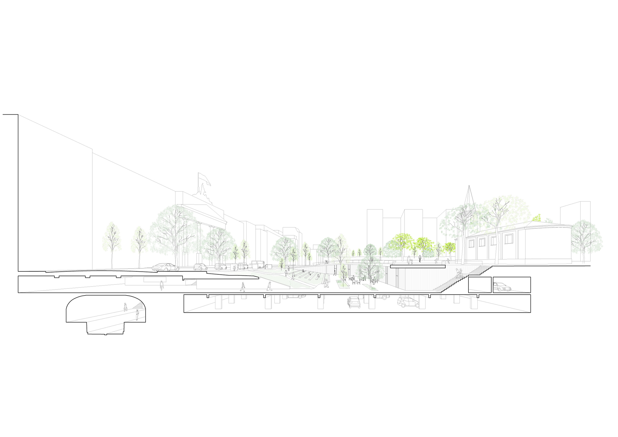 Galería de ¿Cómo será el proyecto para la Plaza Houssay en Buenos Aires ...