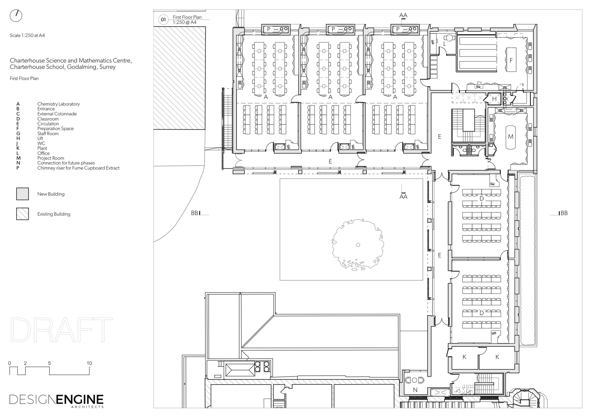 Gallery of Charterhouse Science & Mathematics Centre / Design Engine ...
