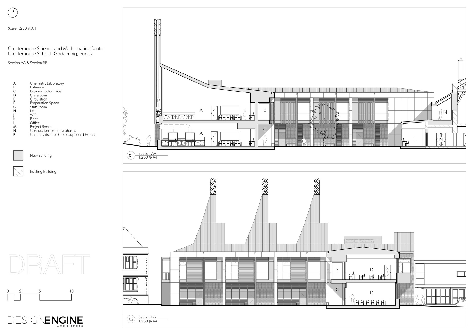 Gallery of Charterhouse Science & Mathematics Centre / Design Engine ...