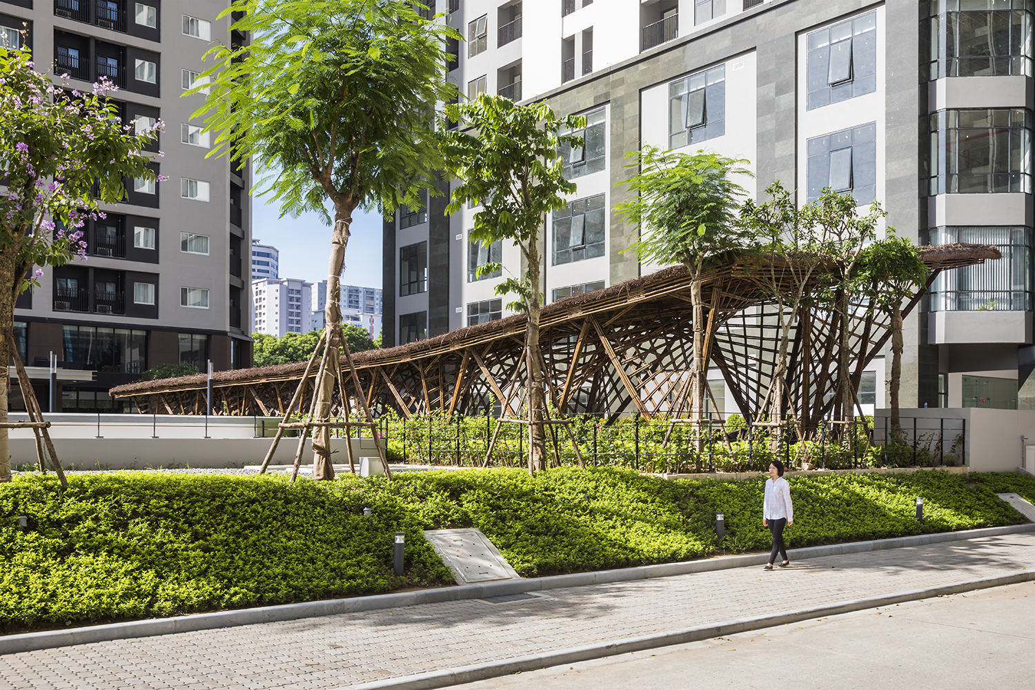 Gallery of Vinata Bamboo Pavilion / VTN Architects - 3