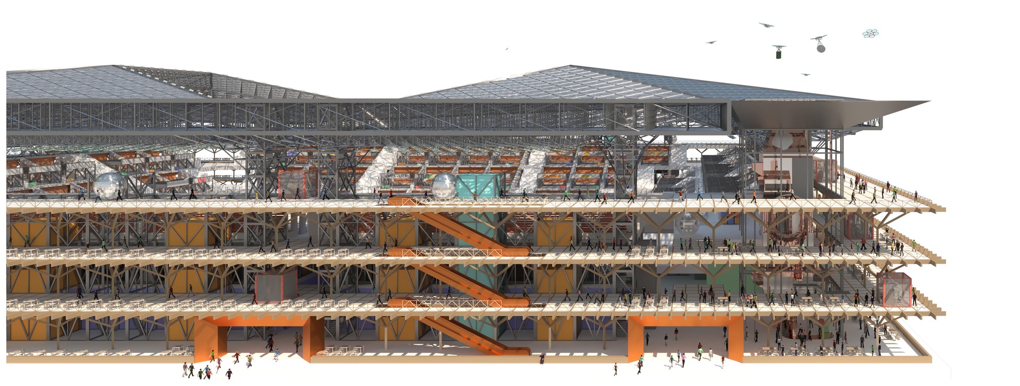 Gallery of Competition-Winning Ideas for Multi-Purpose Stadiums on ...