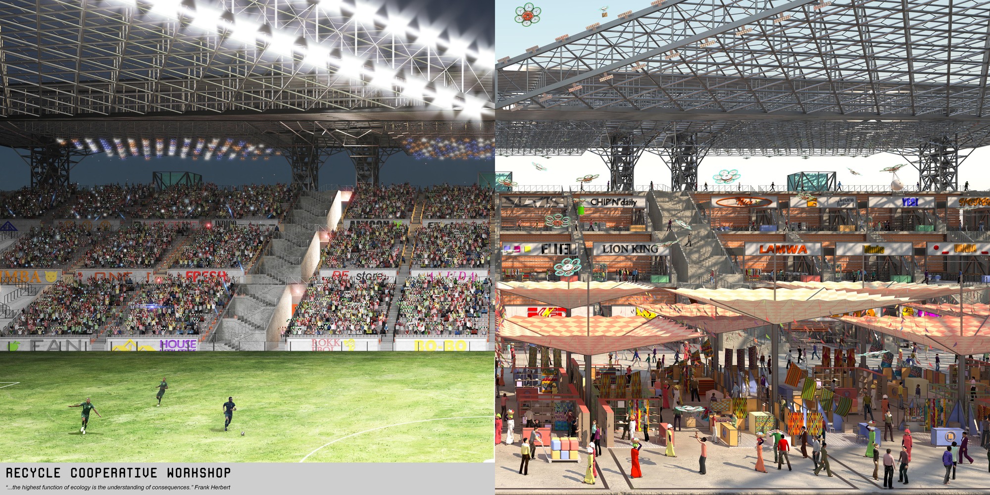 Gallery of Competition-Winning Ideas for Multi-Purpose Stadiums on ...