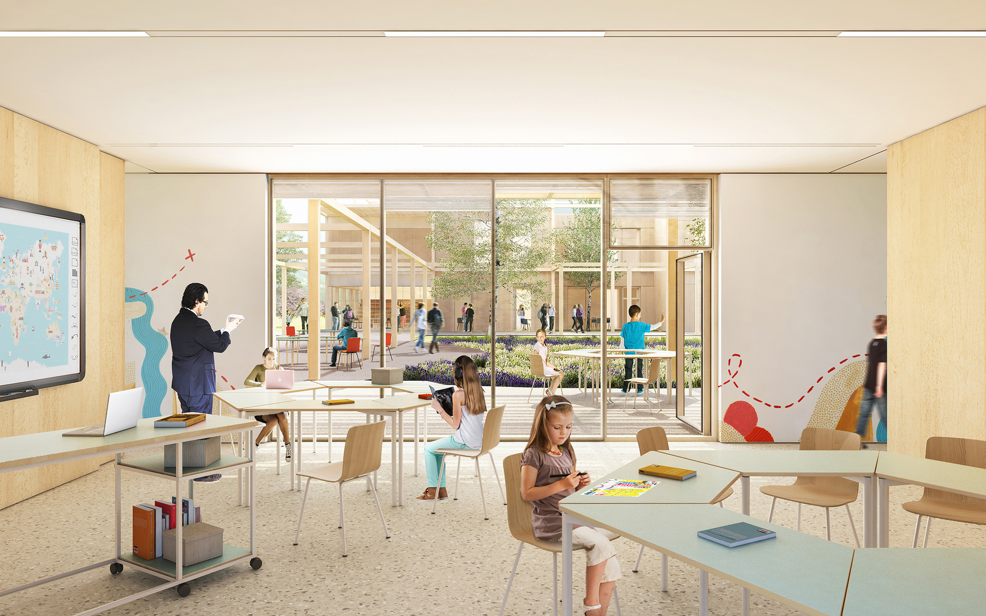 Gallery of SET Architects' Climbing-Frame Inspired Sassa School ...