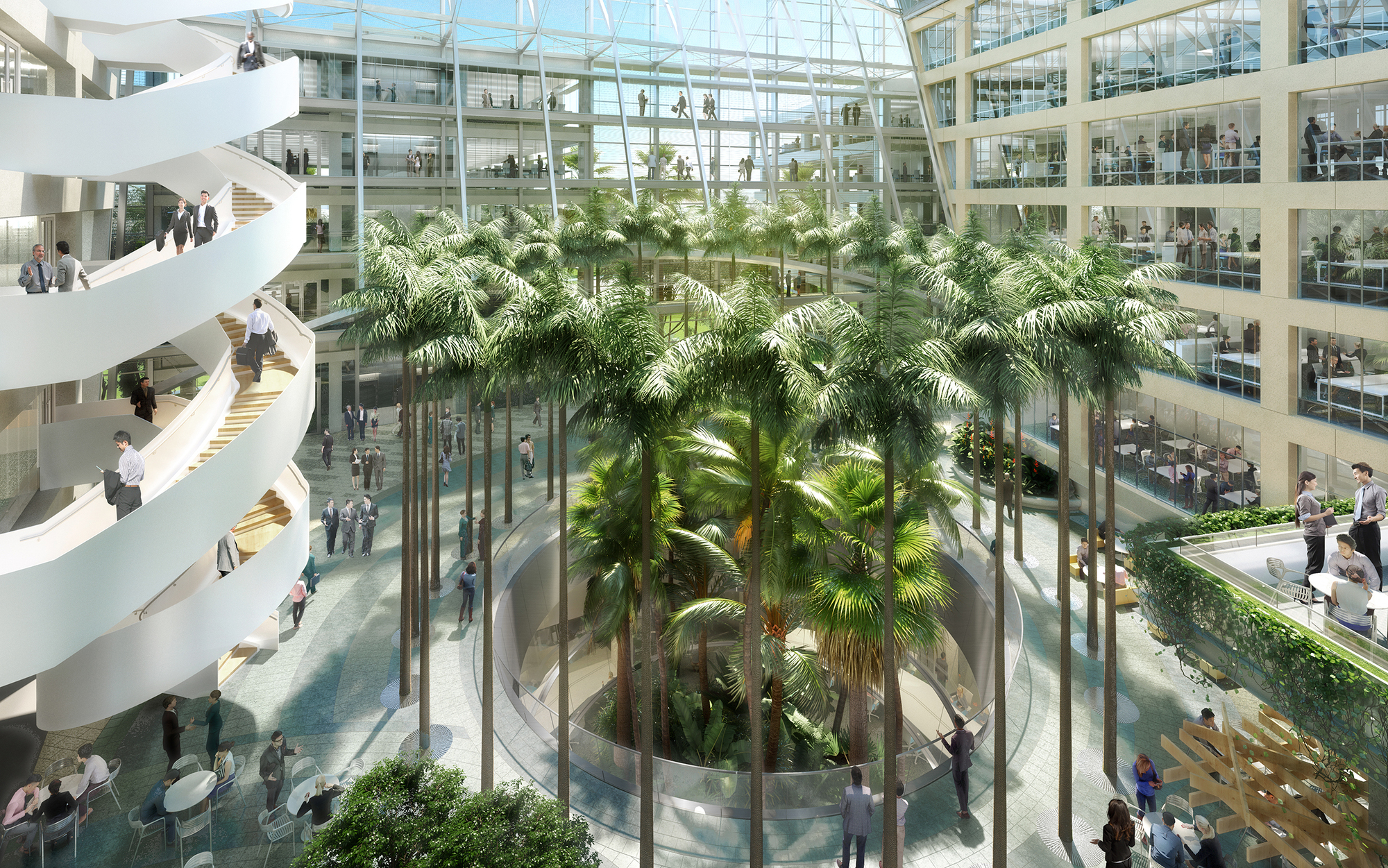 Gallery of Safdie Architects design a Series of Treehouse-Like ...