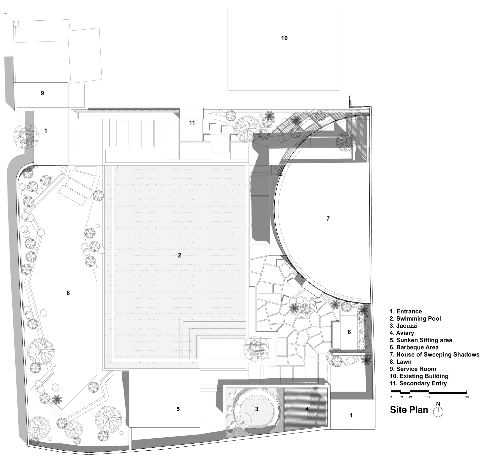 Gallery of House of Sweeping Shadows / Abin Design Studio - 31