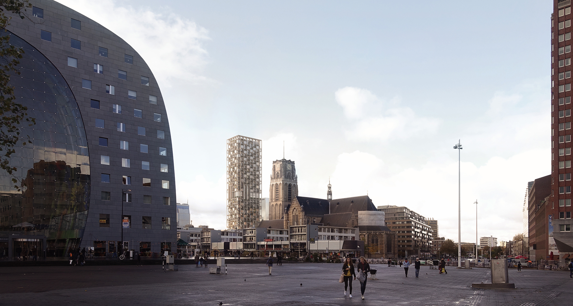 Gallery of ODA Tapped to Expand Rotterdam's Historic Post Office - 6