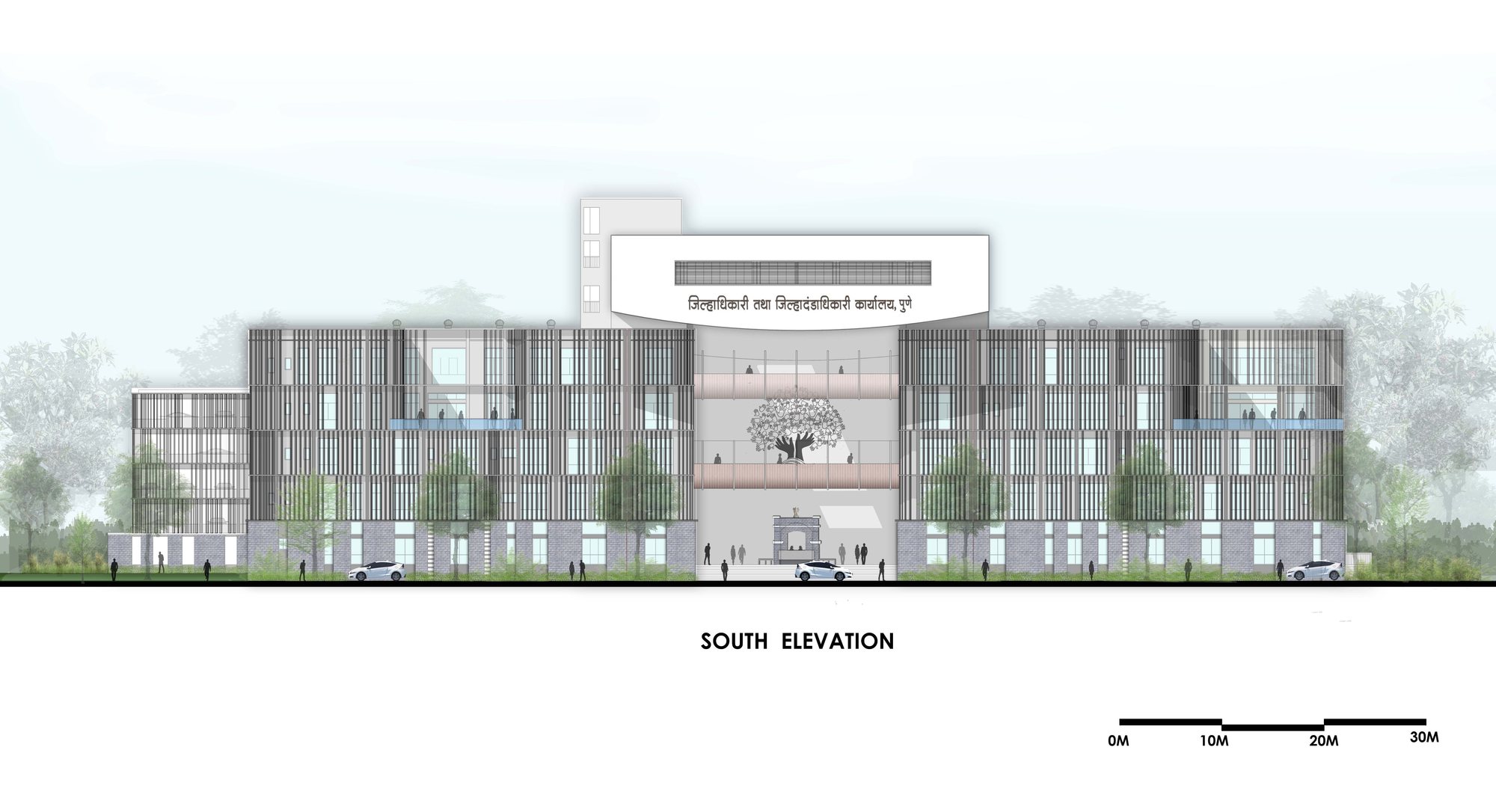 Gallery of Collector Office in Pune / Sunil Patil And Associates - 17