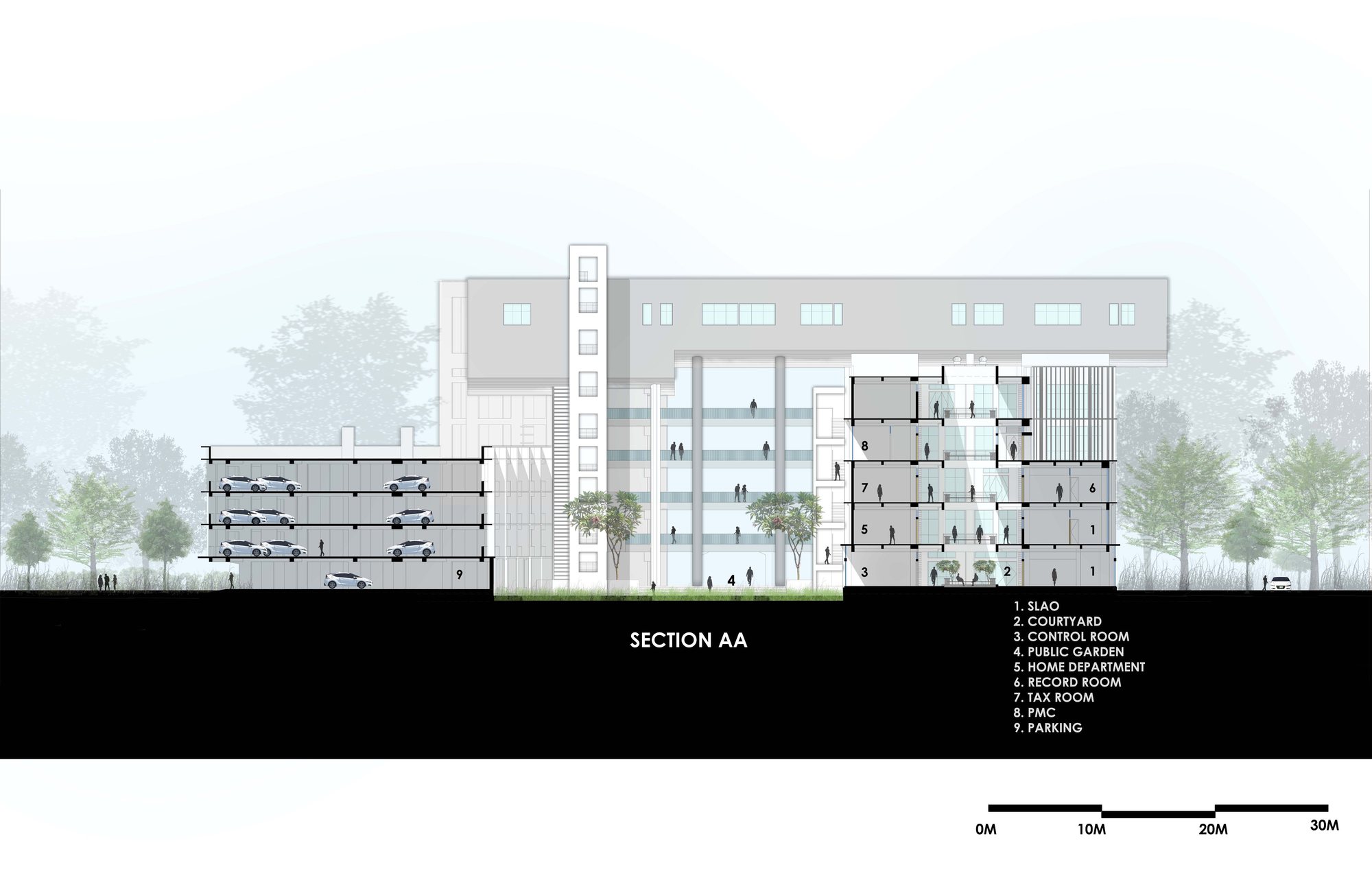 Gallery of Collector Office in Pune / Sunil Patil And Associates - 18