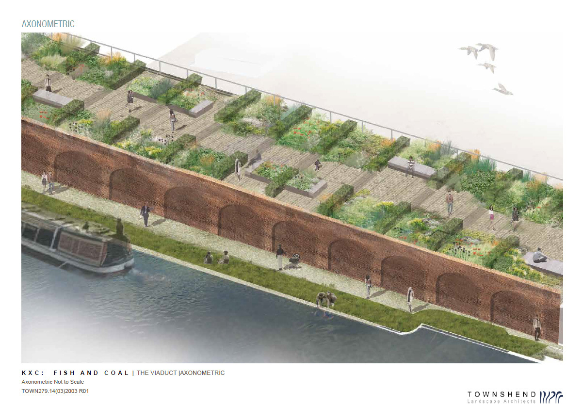 Gallery of Canal Corridor, King’s Cross / Townshend Landscape ...