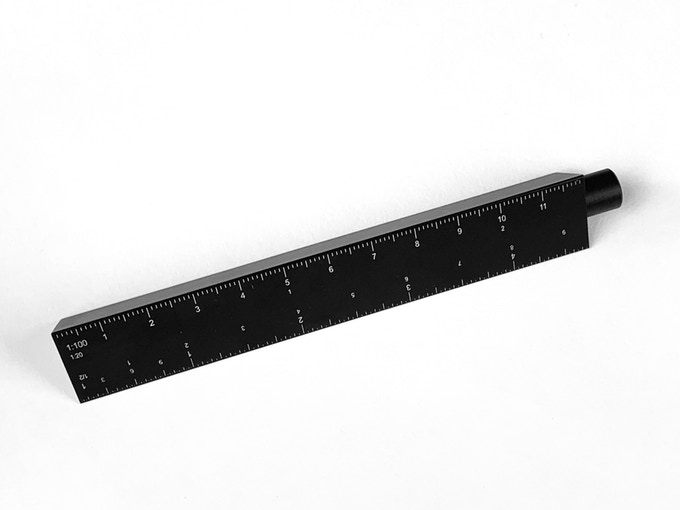 Gallery of ENSSO launch "Scale Ruler Fountain Pen" made from Black ...