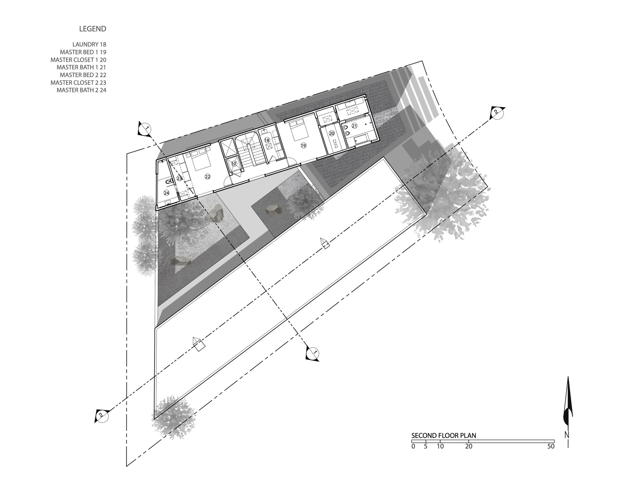 Gallery of 2 Courtyard House / Robertson Design - 17