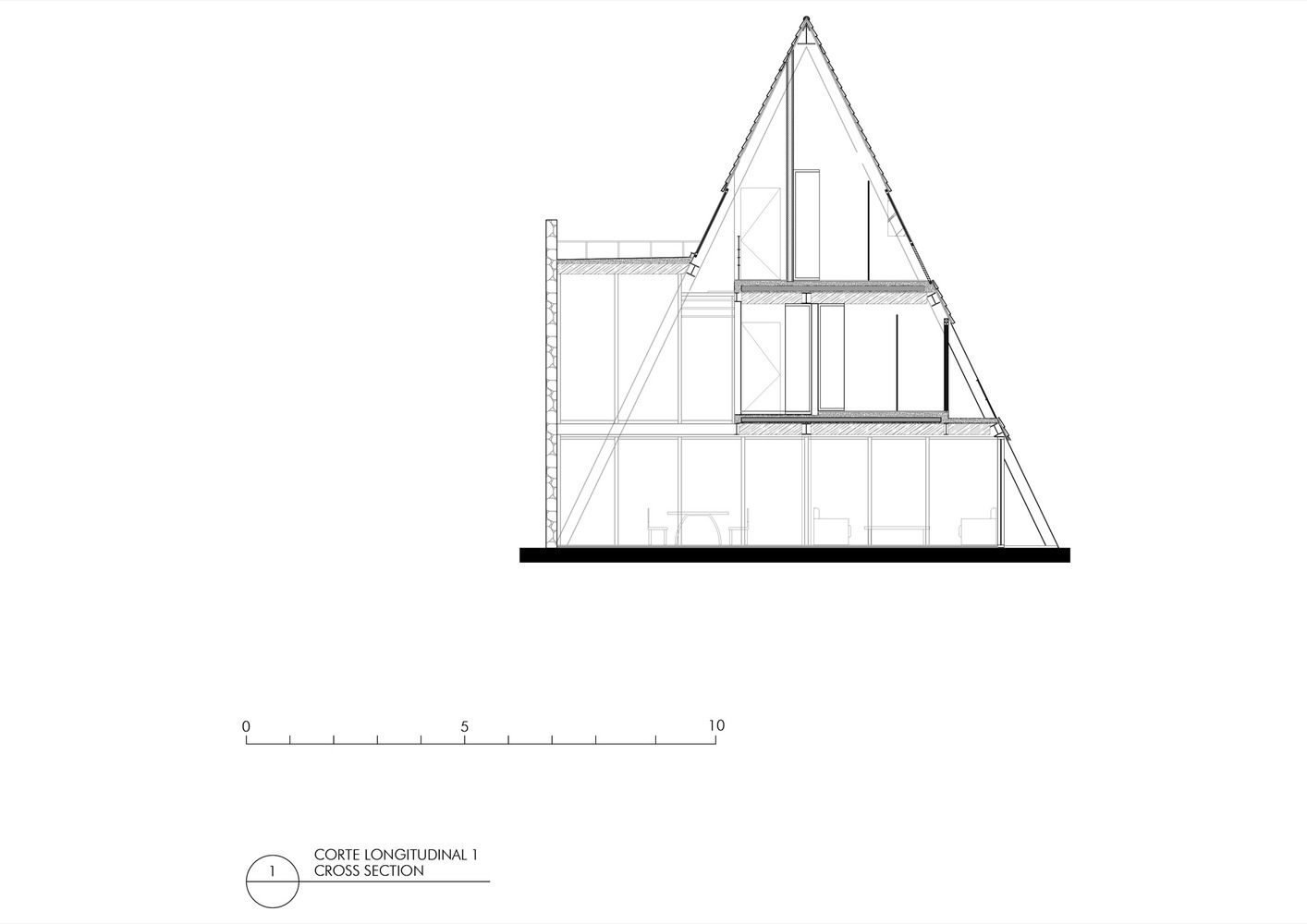 Galería de 13 casas con techos en pendiente y sus secciones - 21