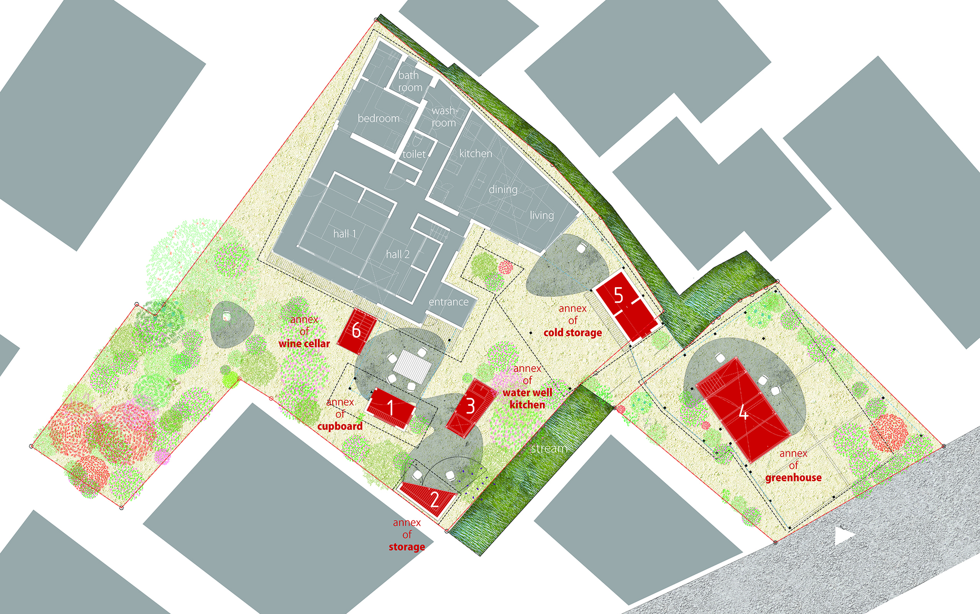 Gallery of House with 6 annexes / Kiyoaki Takeda Architects - 17