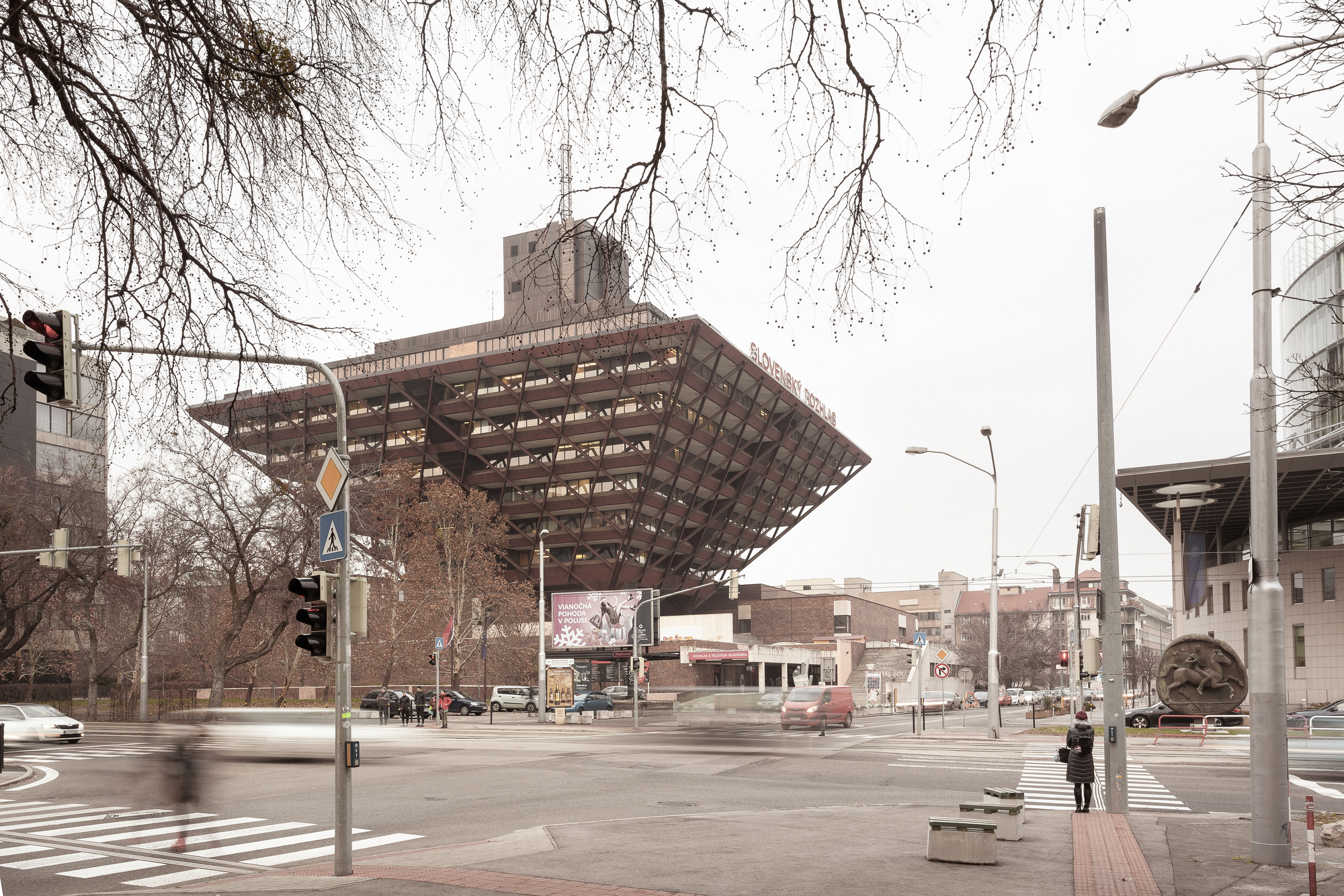 Gallery of The Brutal Majesty of Bratislava's Slovak Radio Tower ...