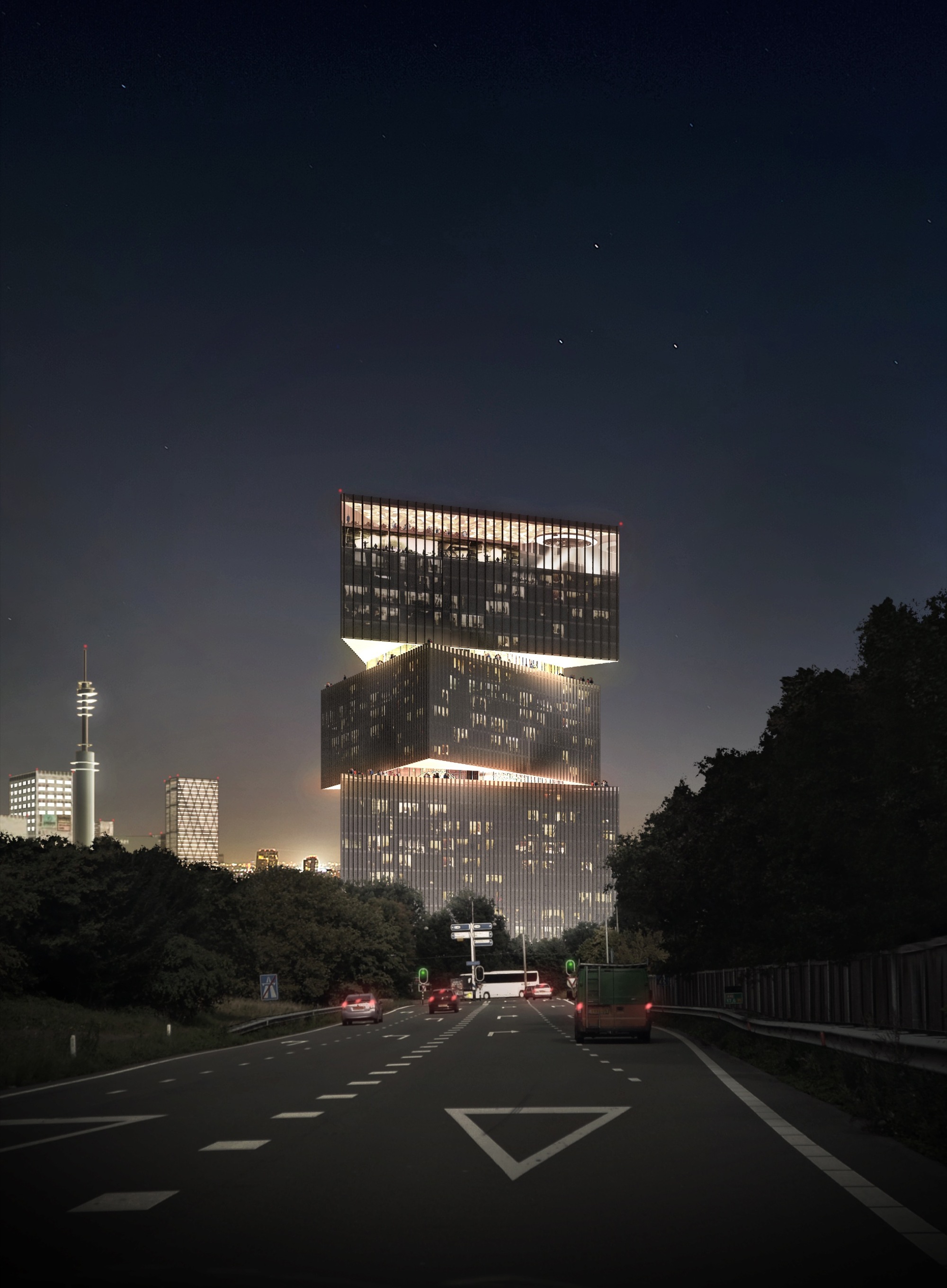 Gallery of OMA's Stacked RAI Nhow Hotel Tops Out in Amsterdam - 8