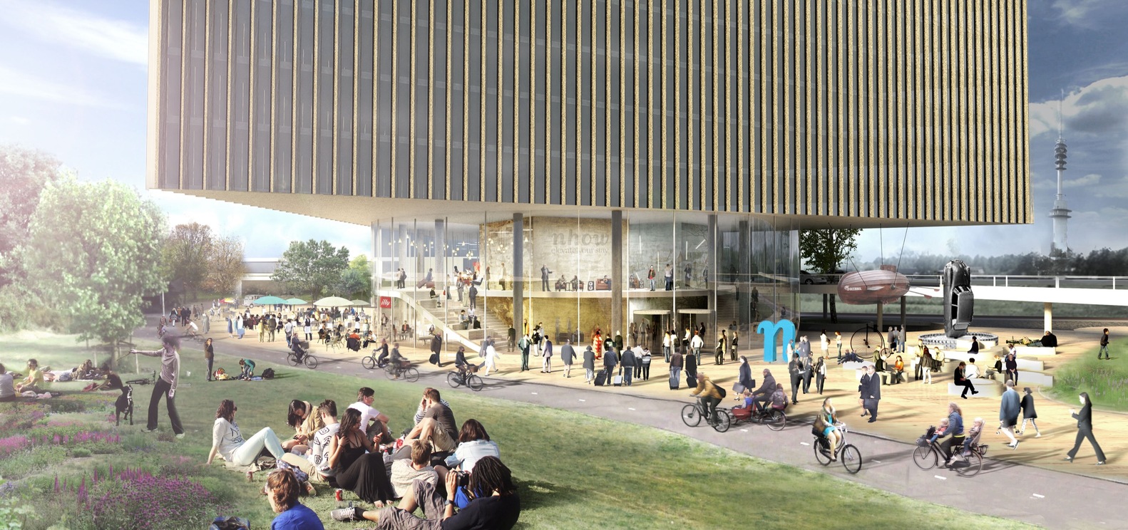 Gallery of OMA's Stacked RAI Nhow Hotel Tops Out in Amsterdam - 5