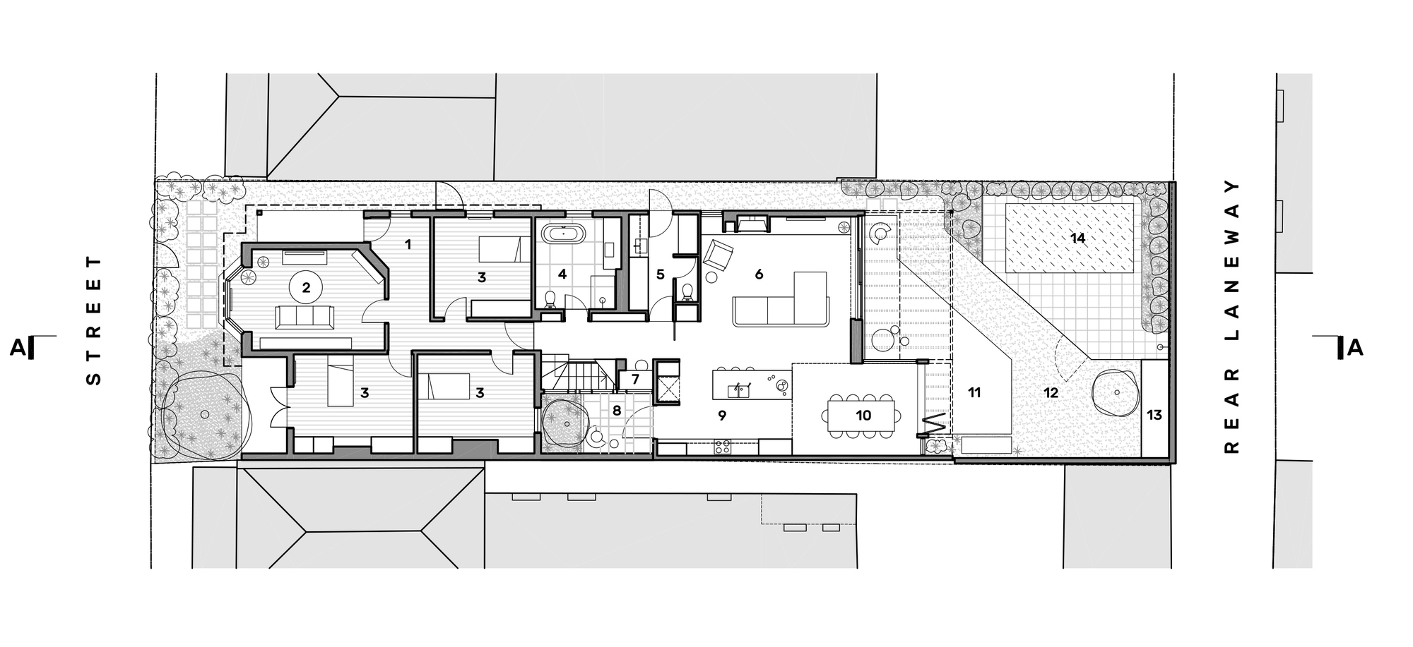 Galeria de Casa Fitzroy North / BENT Architecture - 17