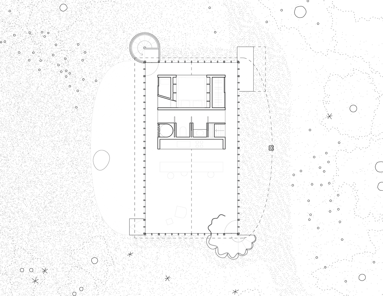 Gallery of The Stump House offers a "Lyrical and Pragmatic" Live-Work ...