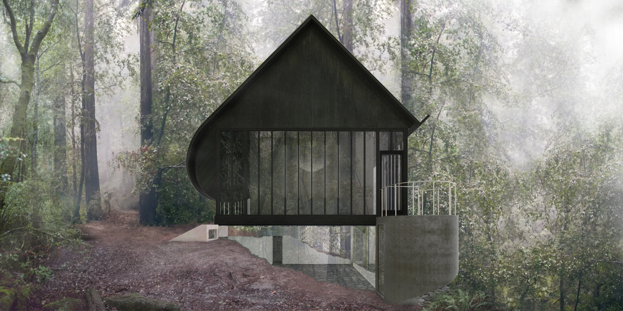 Gallery of The Stump House offers a "Lyrical and Pragmatic" Live-Work ...