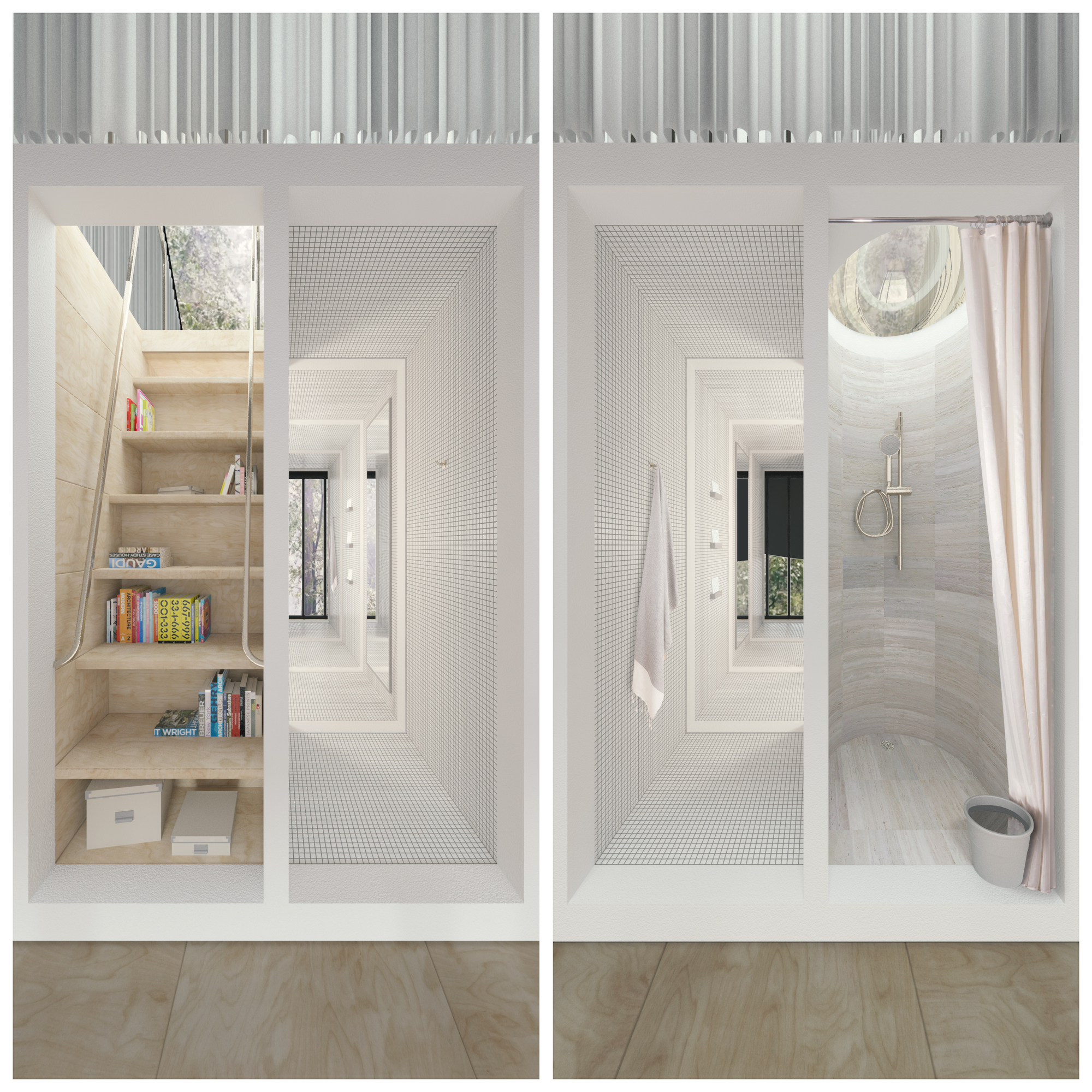 Gallery of The Stump House offers a "Lyrical and Pragmatic" Live-Work ...