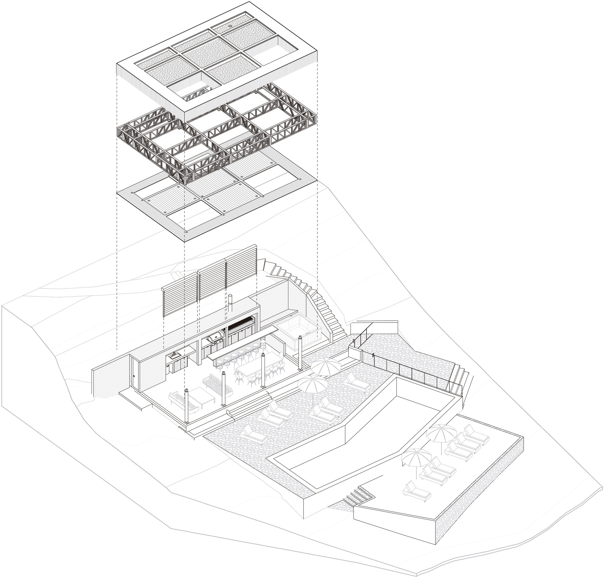 Gallery of 10 Roof Pavilion / Espiral - 22