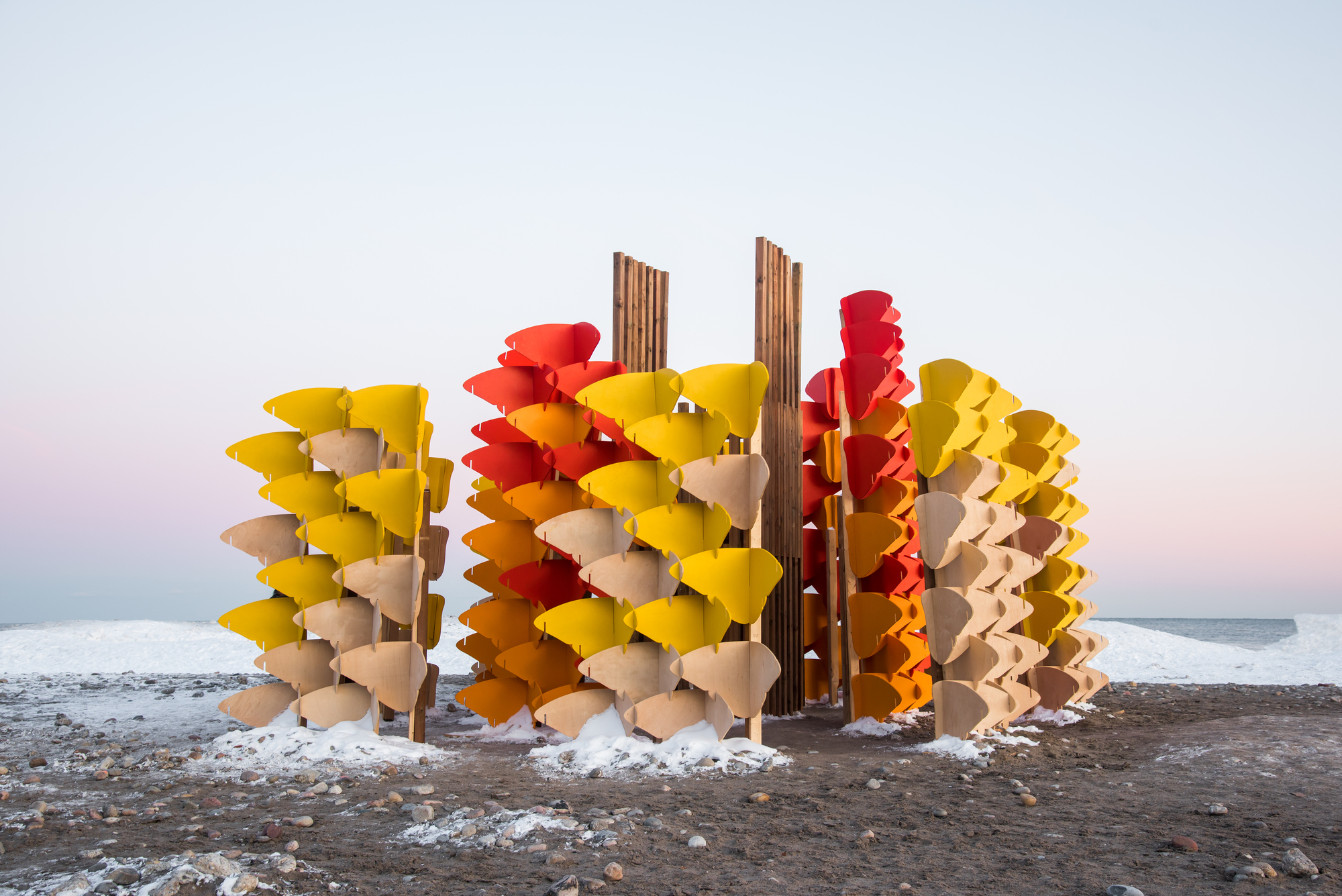 Gallery of 6 Winter Stations Warm Toronto's Frosty Beaches - 1