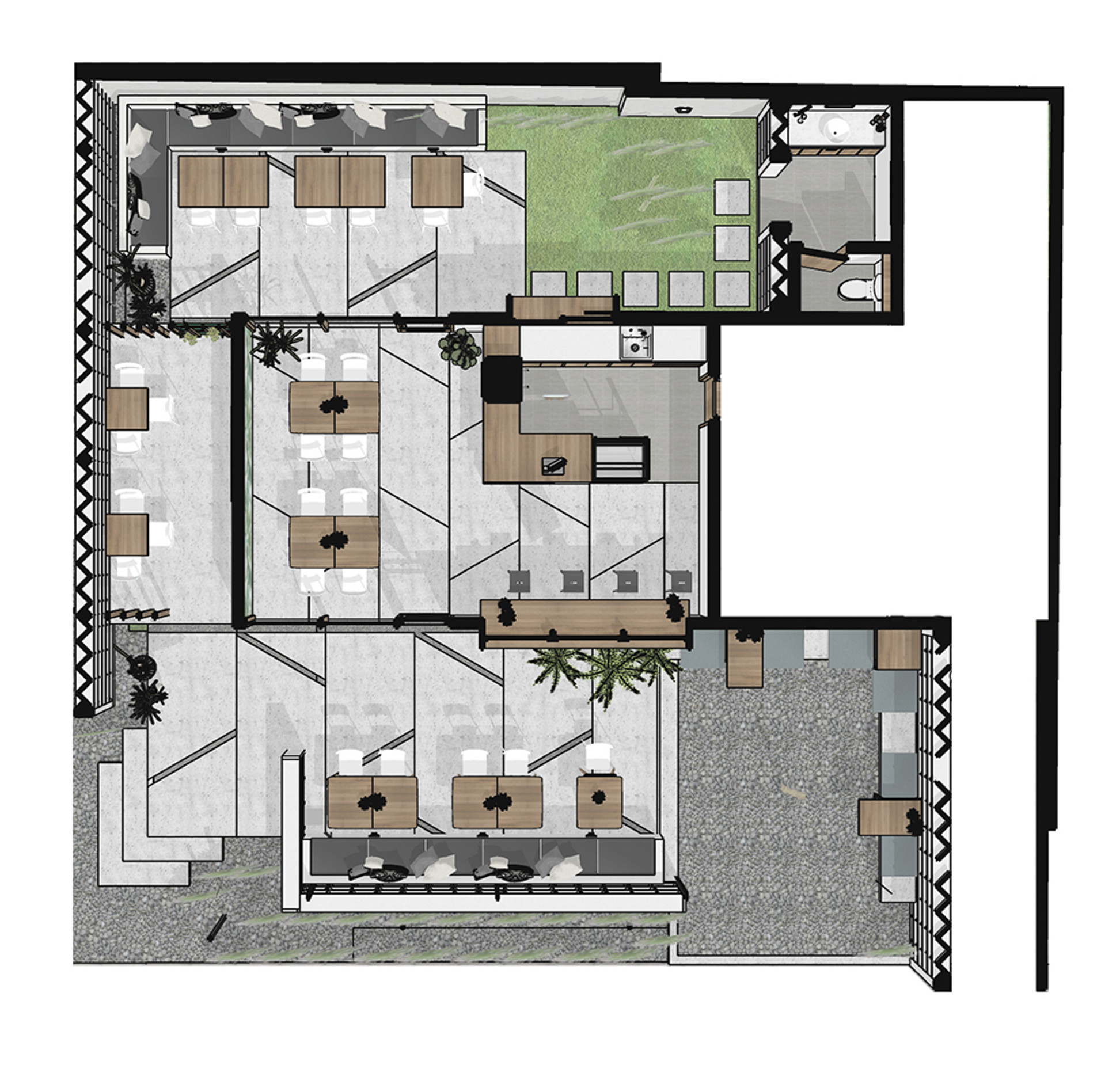 Gallery of Canvas Café Bali / Studio Tropis - 14