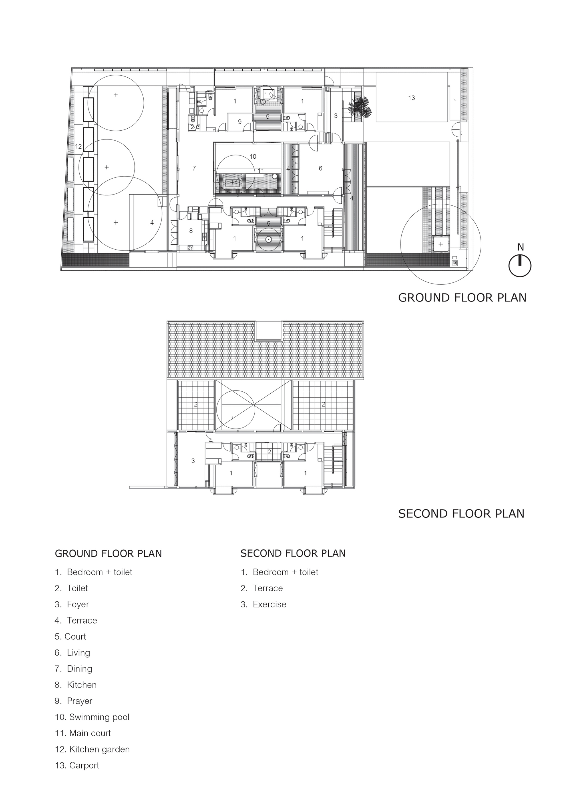 Gallery of Multiple Courtyard House / Poetic Space Studio - 31