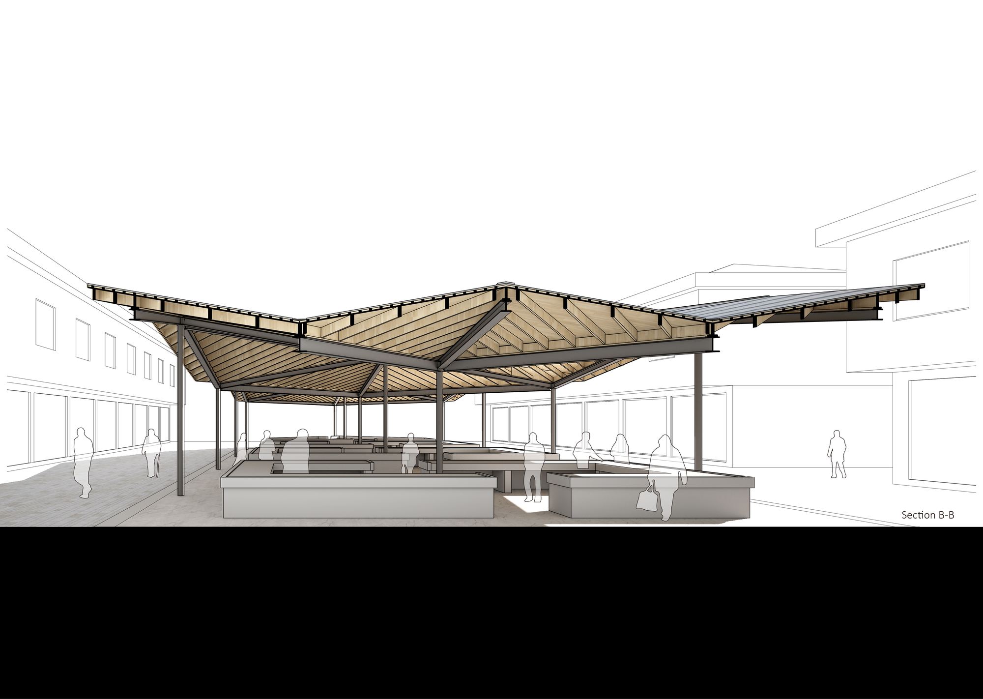 Gallery of Xiafu Farmers’ Market / Xiang Architects - 20