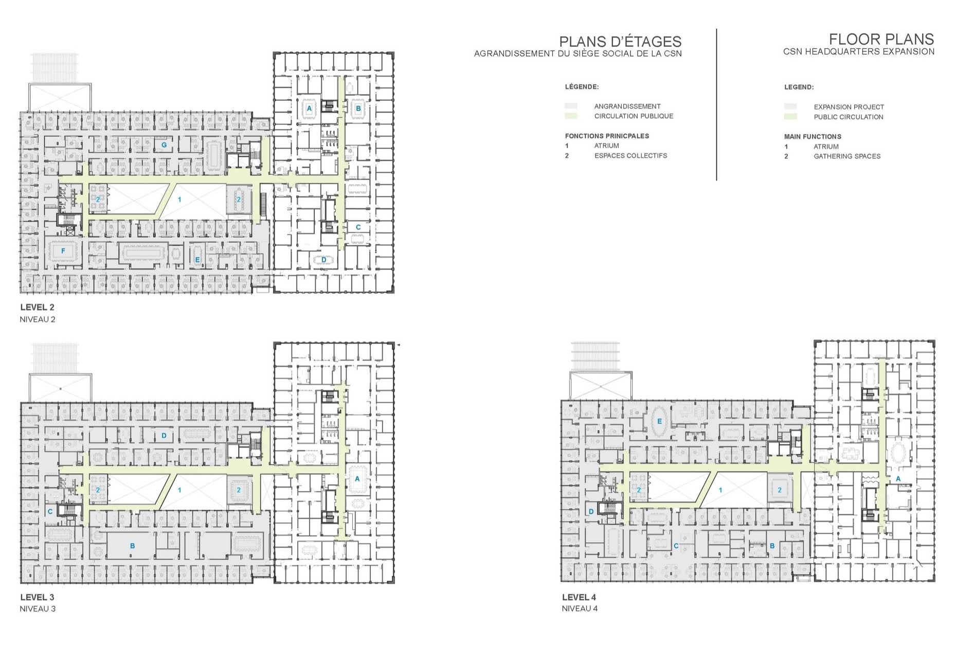 Gallery of Expansion of the Headquarters of the CSN / BGLA + NEUF ...