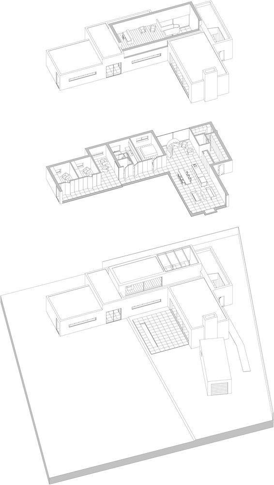 Gallery of 60 Best Residential Axonometric Drawings - 31