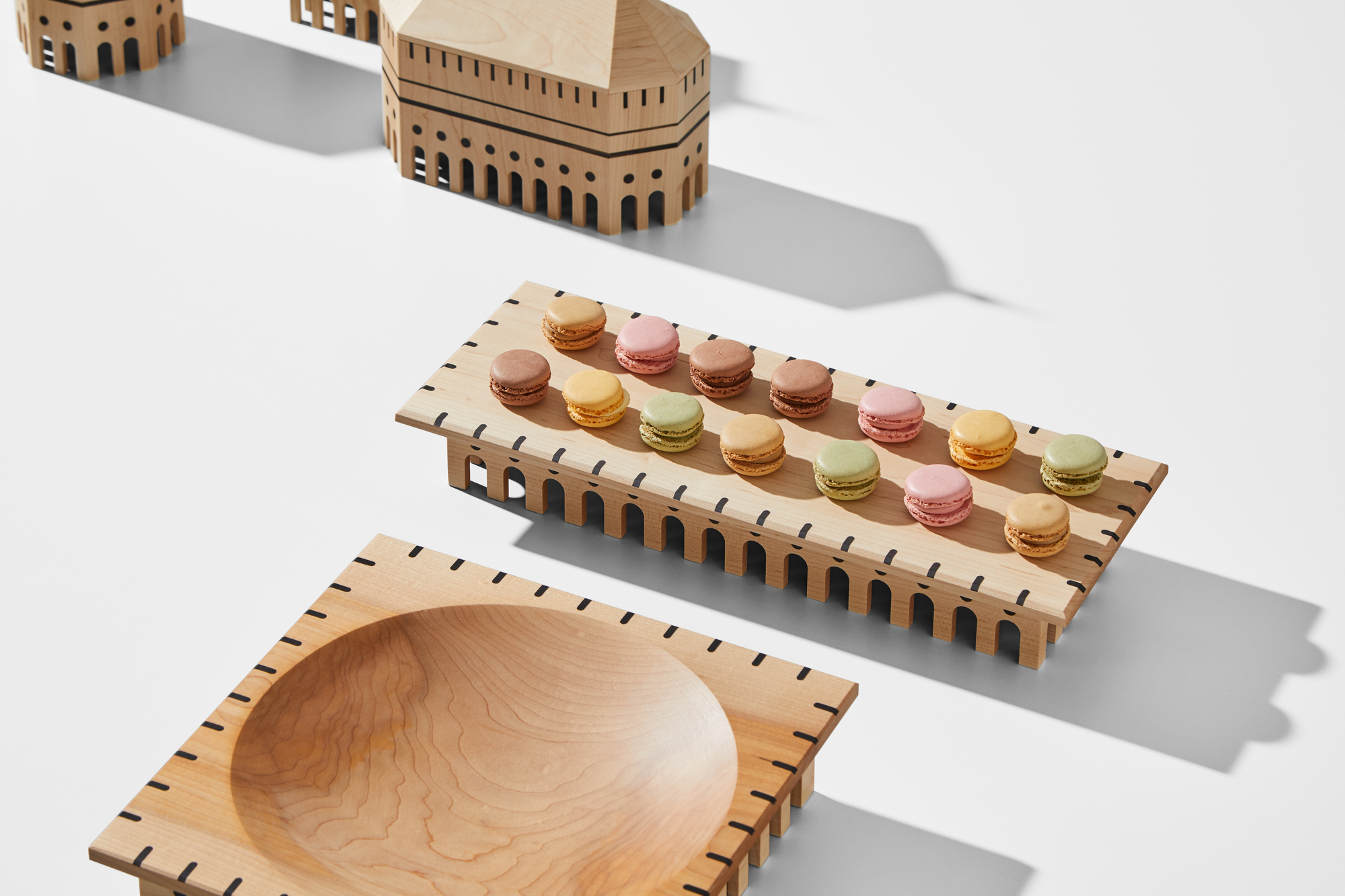 Gallery of Mad Lab's Wooden Vessels Capture Architectural Notions of ...