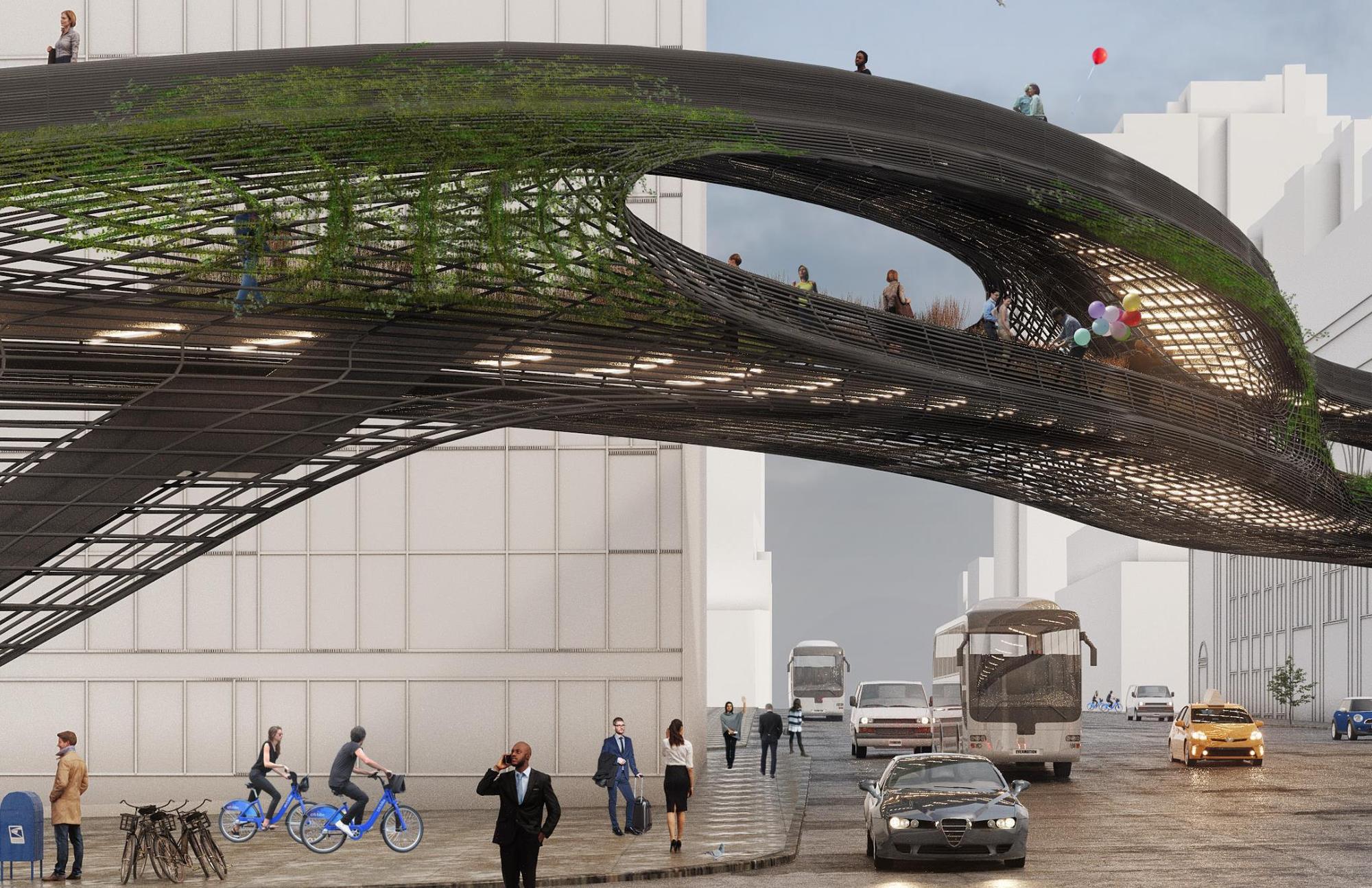 Gallery of DXA Studio Designs New Urban Pathway for New York - 2